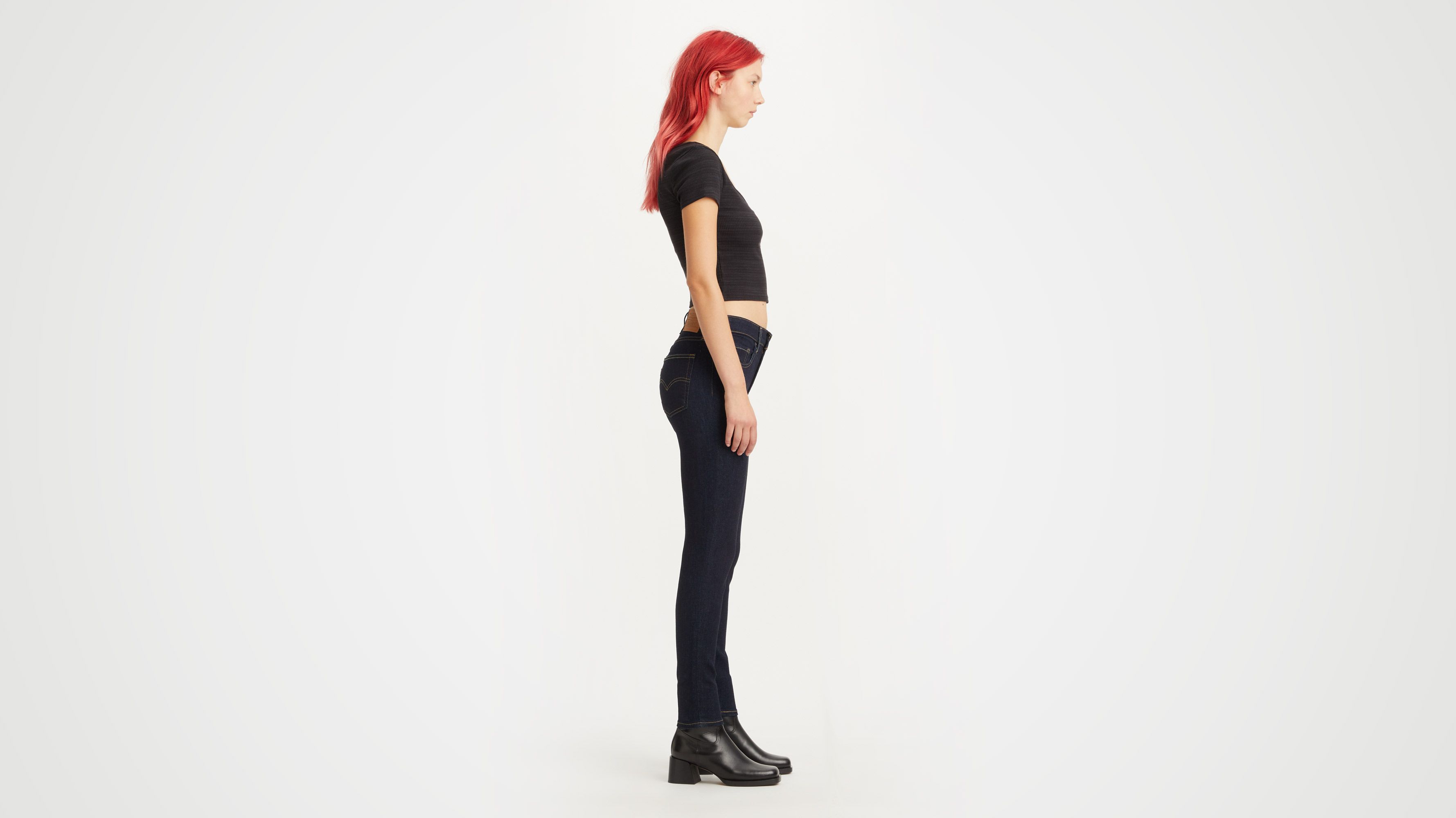 721™ High Rise Skinny Jeans - Blue | Levi's® GB