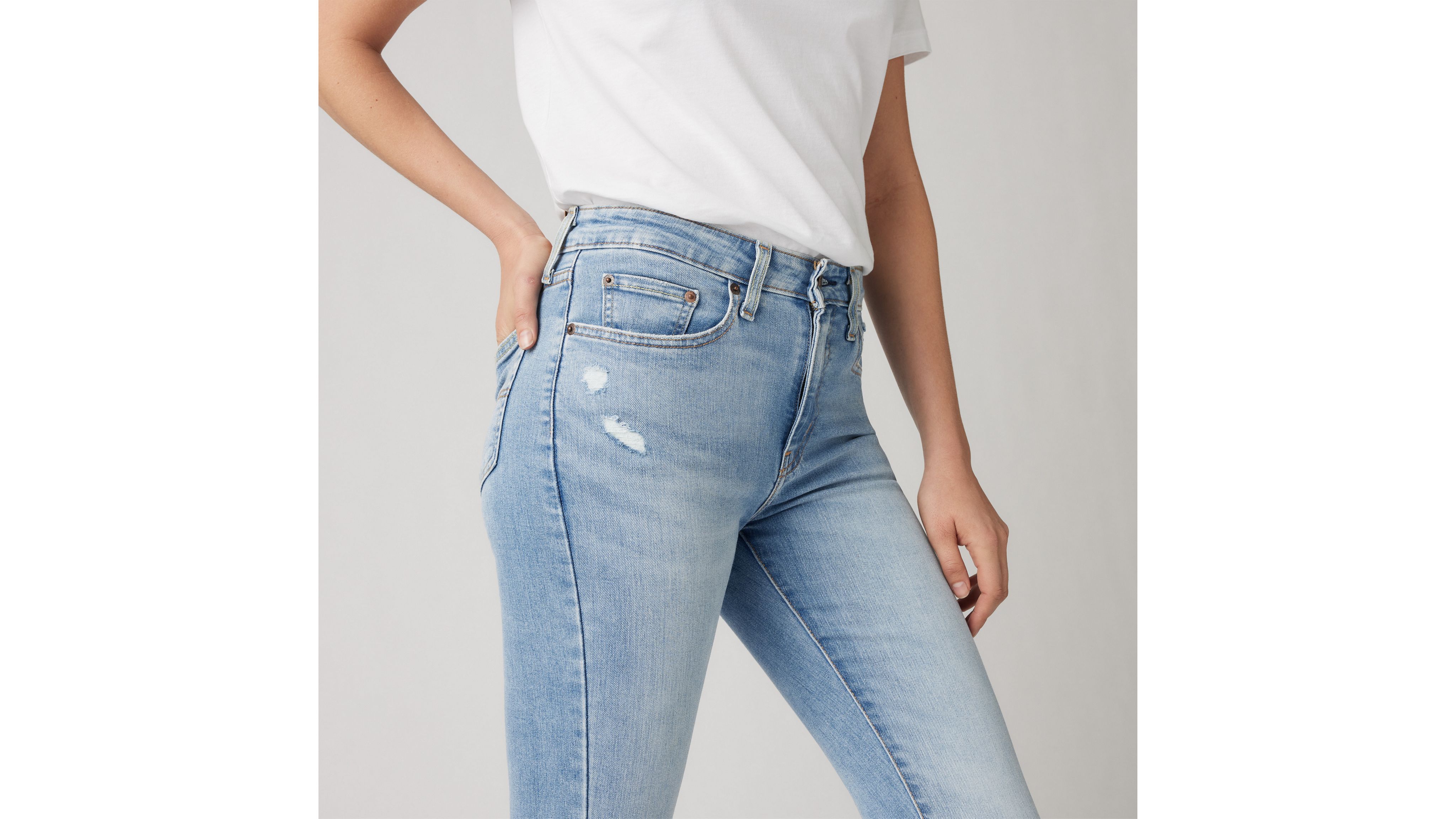 721 High Rise Skinny Women's Jeans - Light Wash | Levi's® CA