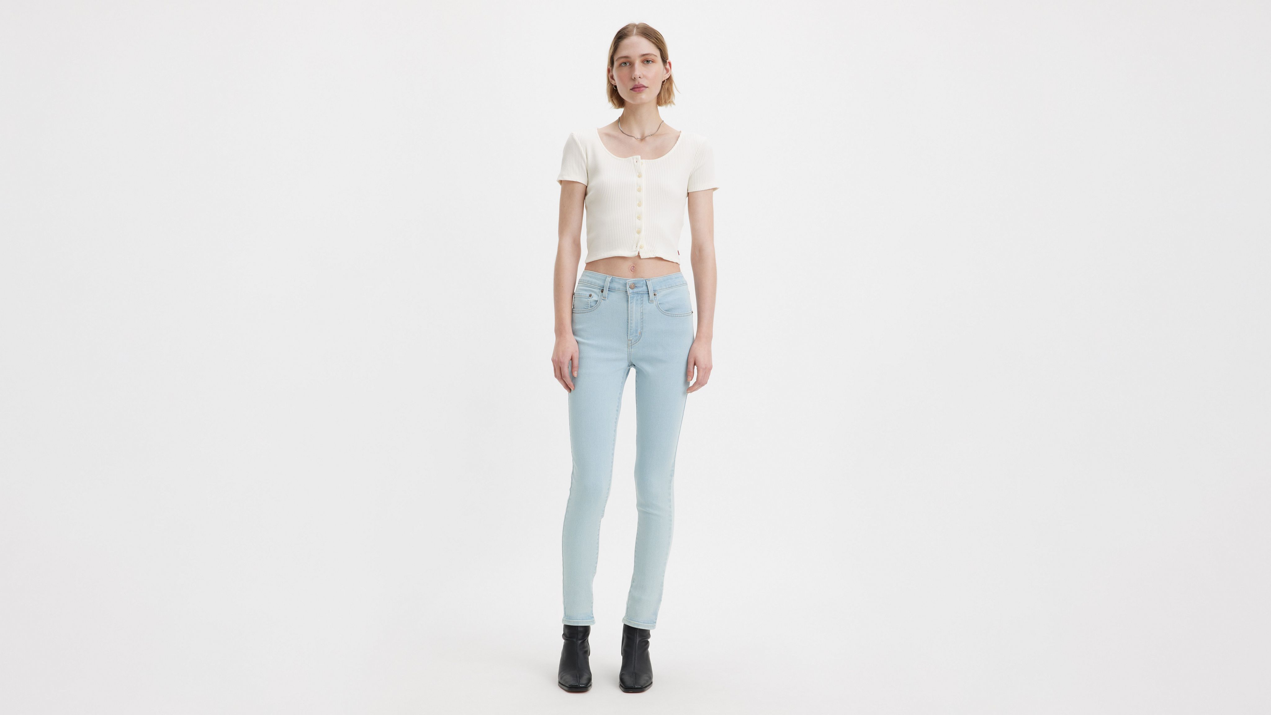 Jean 721™ Taille Haute Skinny - Bleu | Levi's® FR
