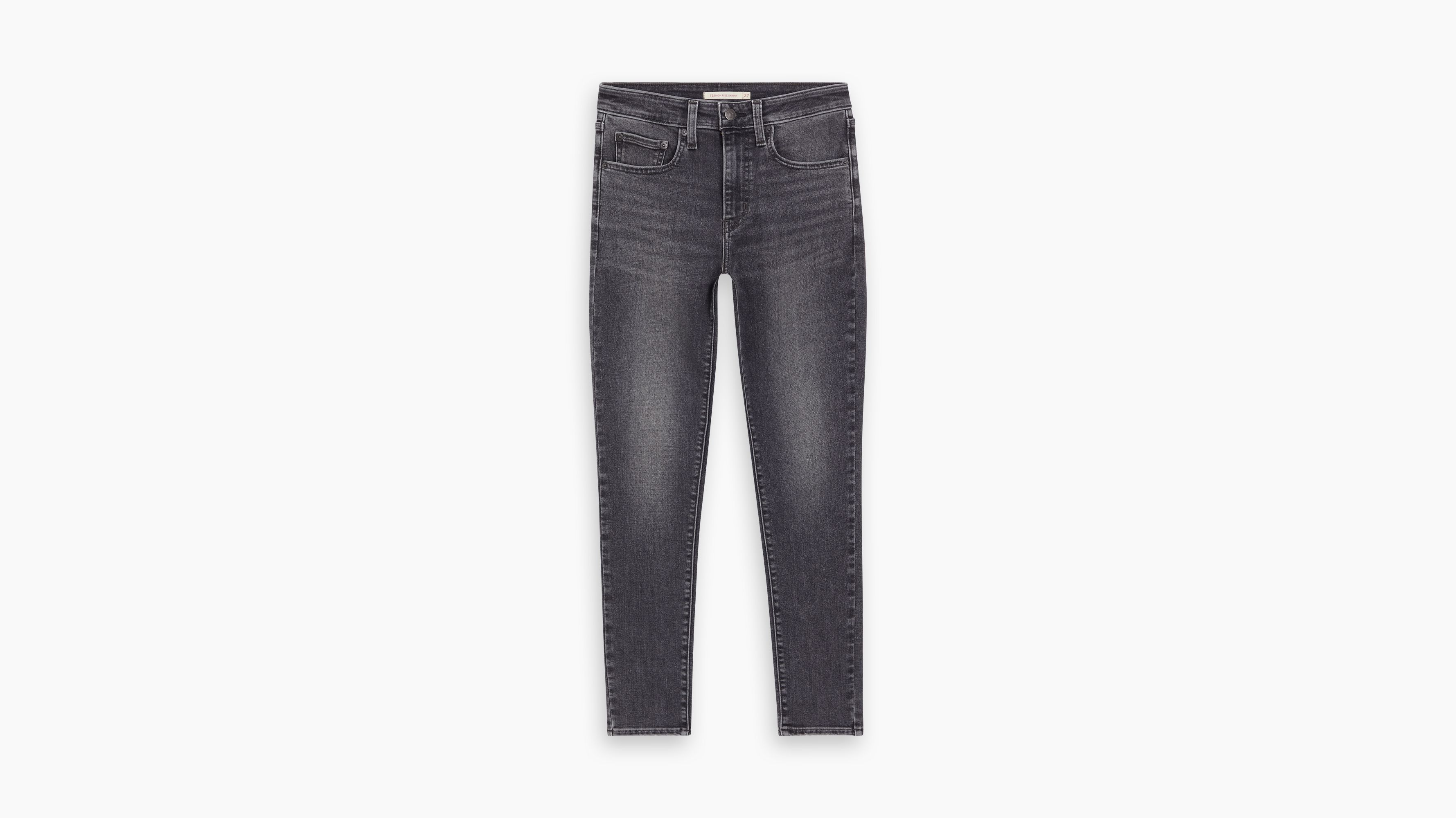 721™ High Rise Skinny Jeans - Black | Levi's® GB