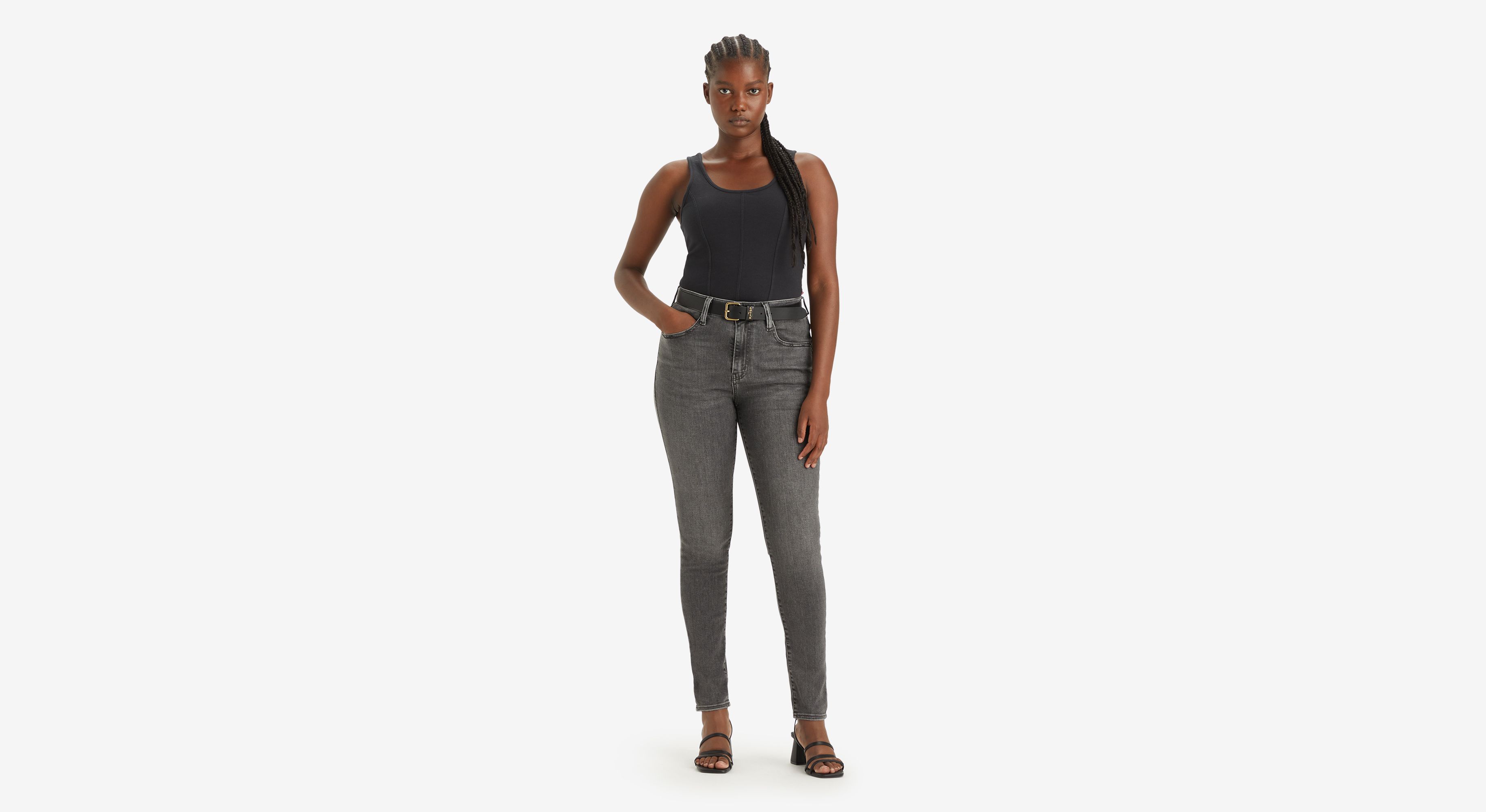 721™ High Rise Skinny Jeans - Black | Levi's® NL