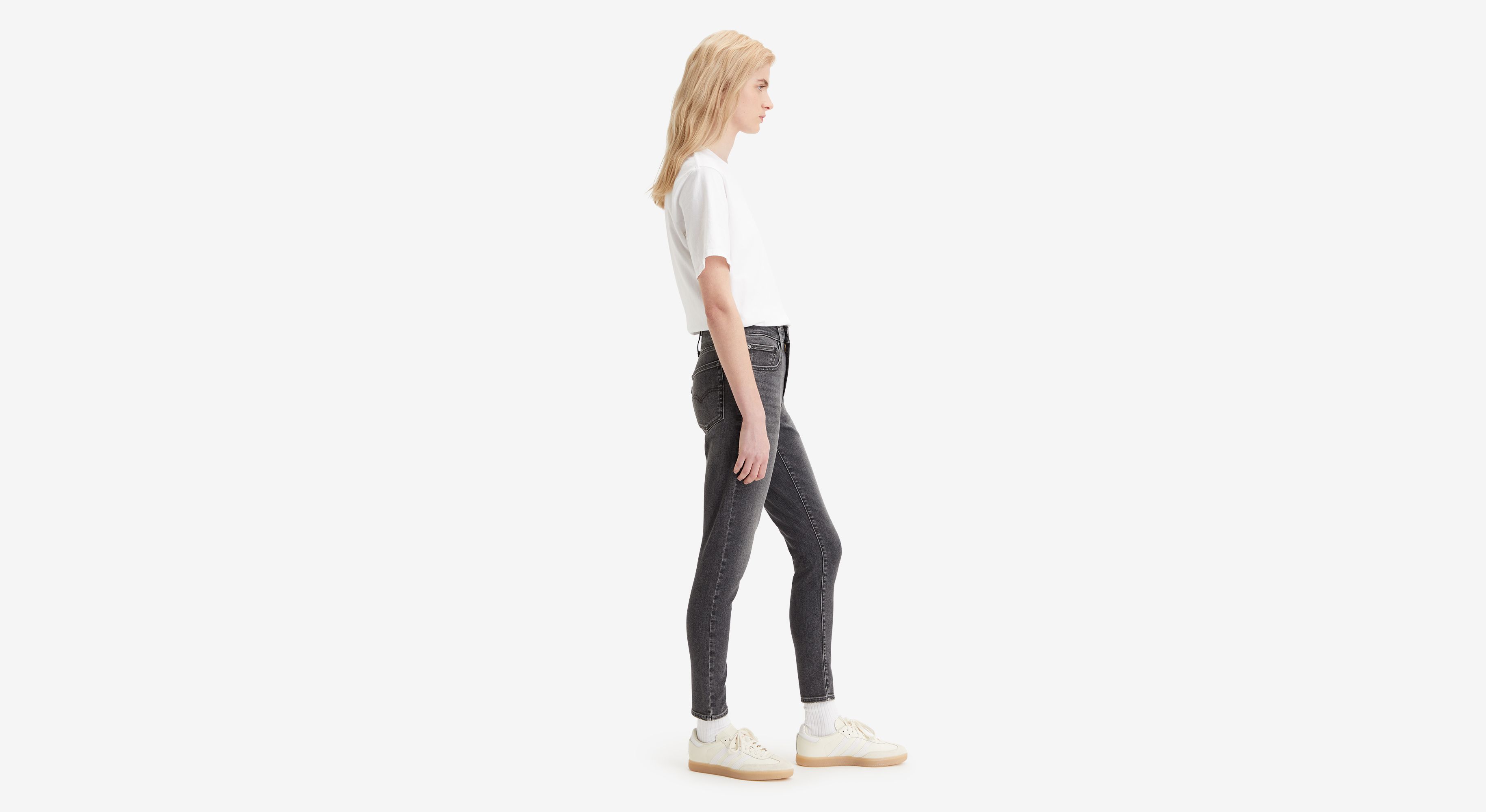 721™ High Rise Skinny Jeans - Black | Levi's® GB
