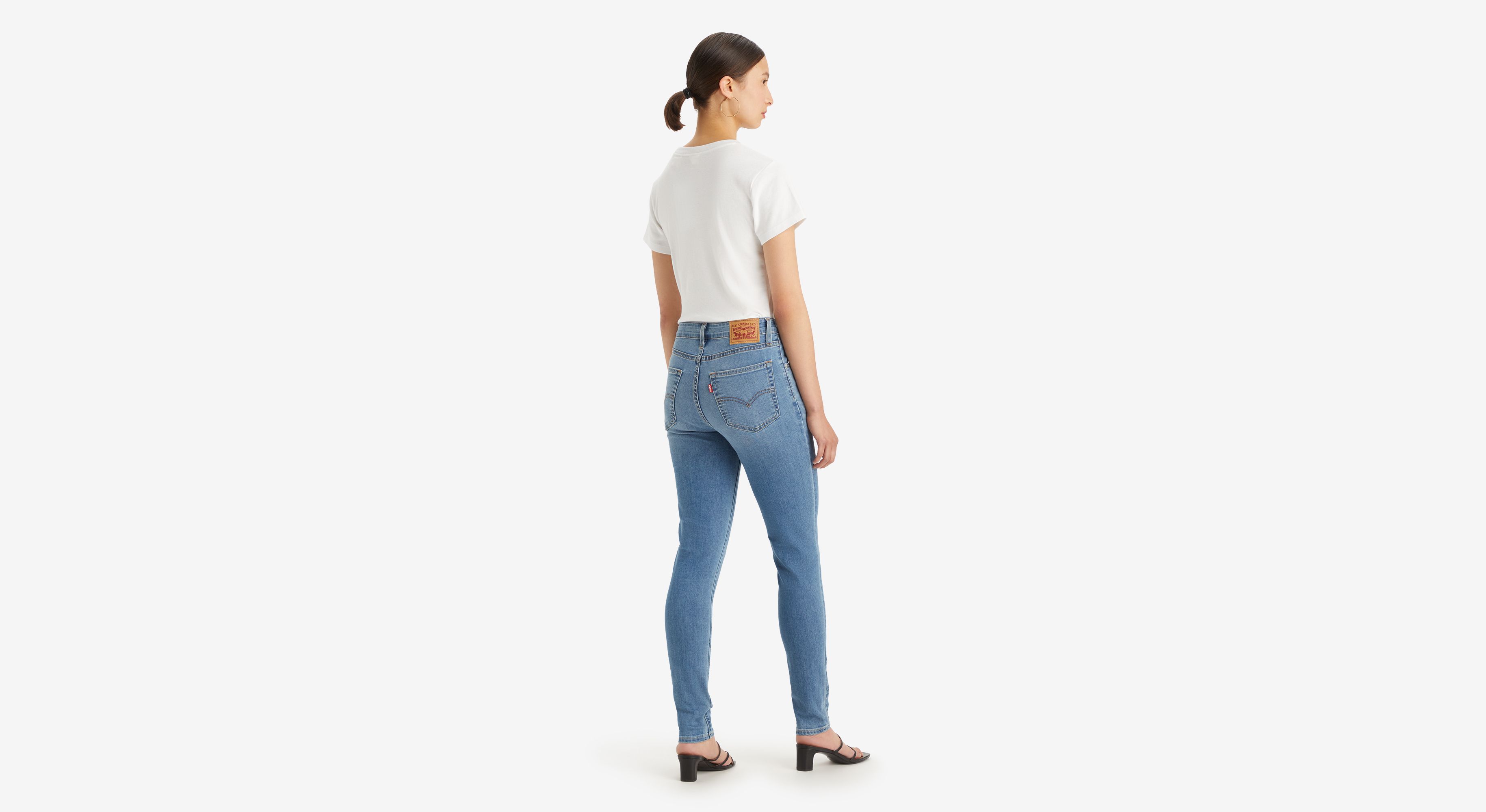 721™ High Rise Skinny Jeans - Blue | Levi's® GB