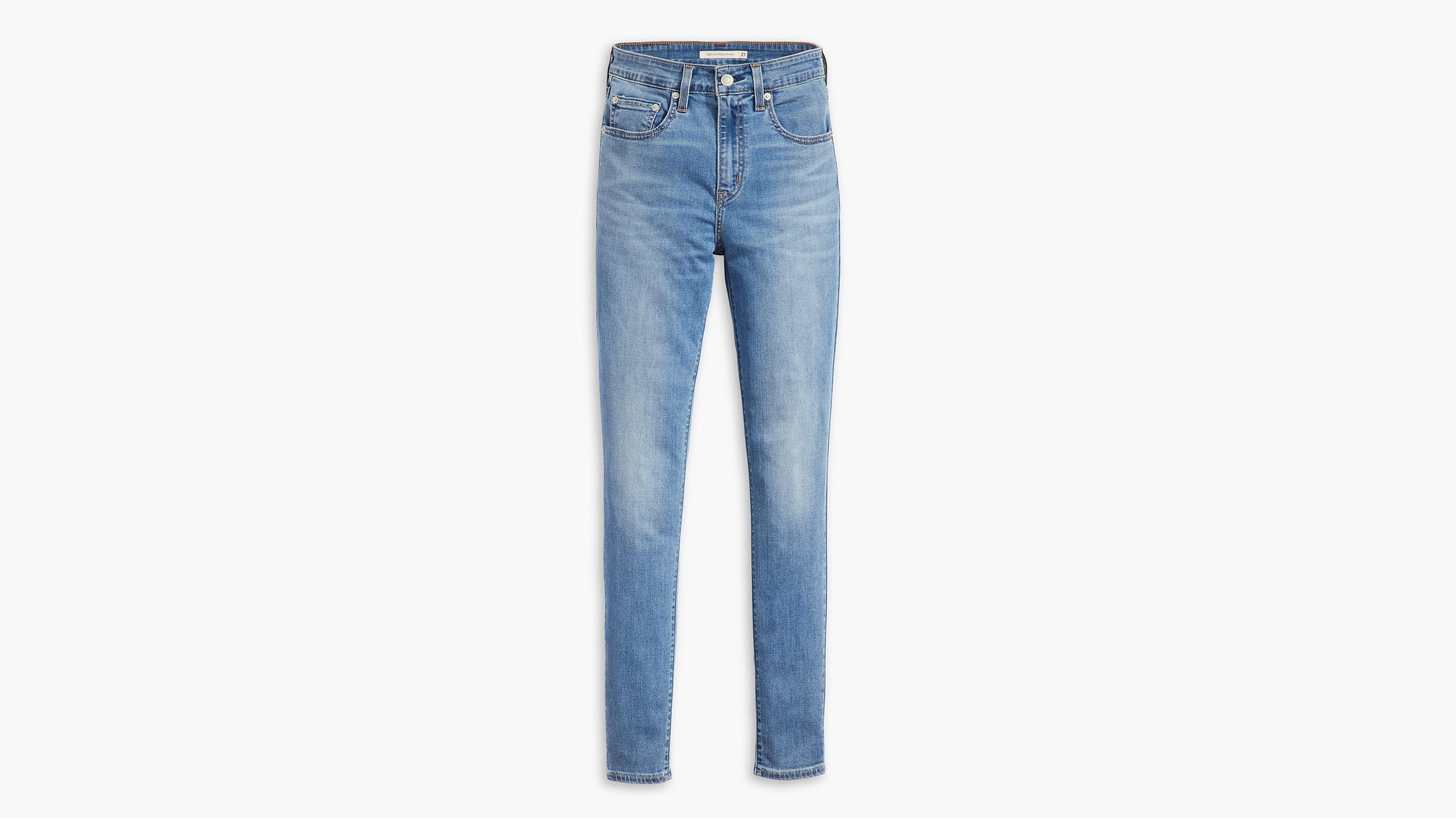 721™ High Rise Skinny Jeans - Blue | Levi's® GB