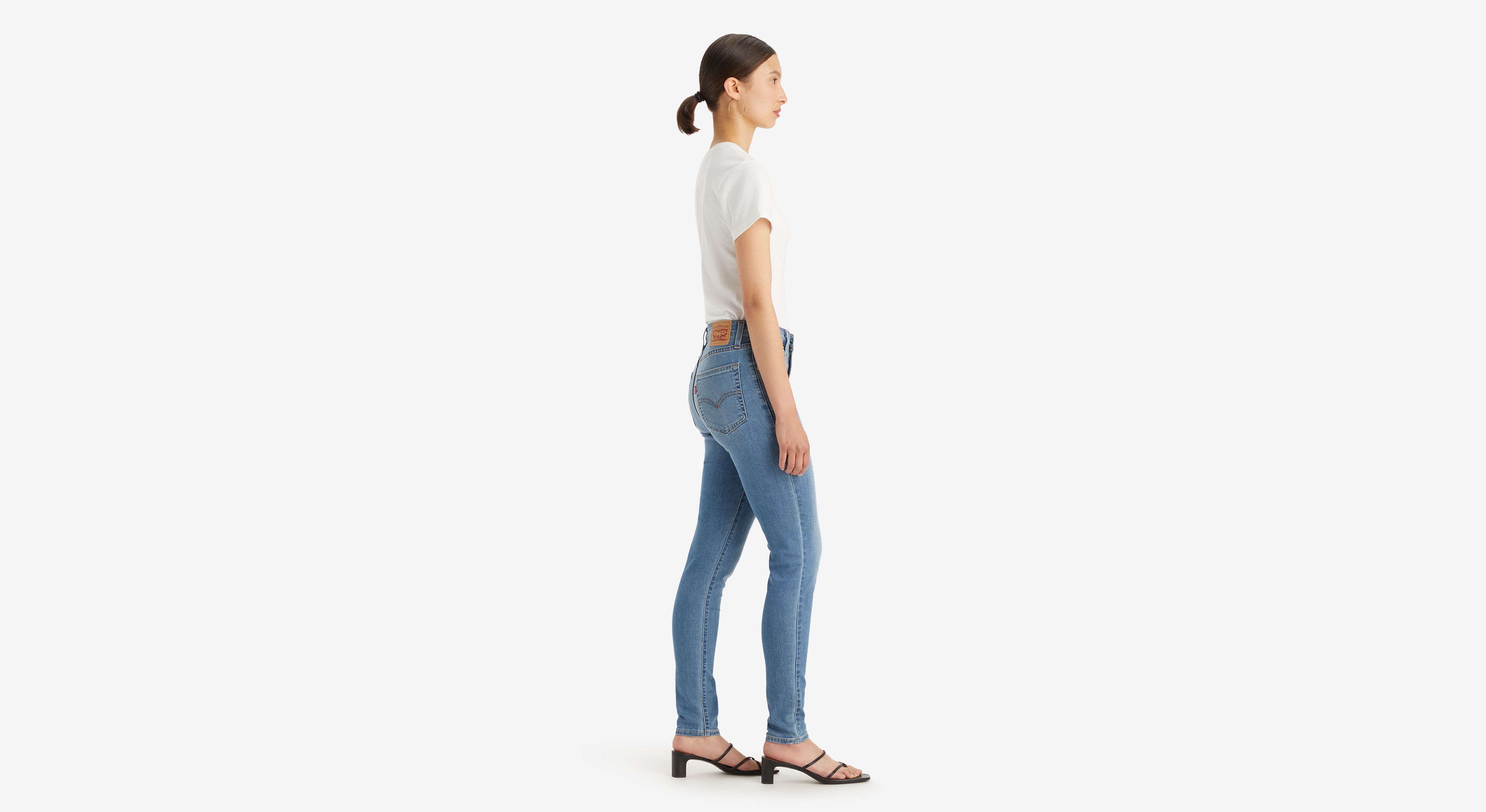 721™ High Rise Skinny Jeans - Blue | Levi's® GB