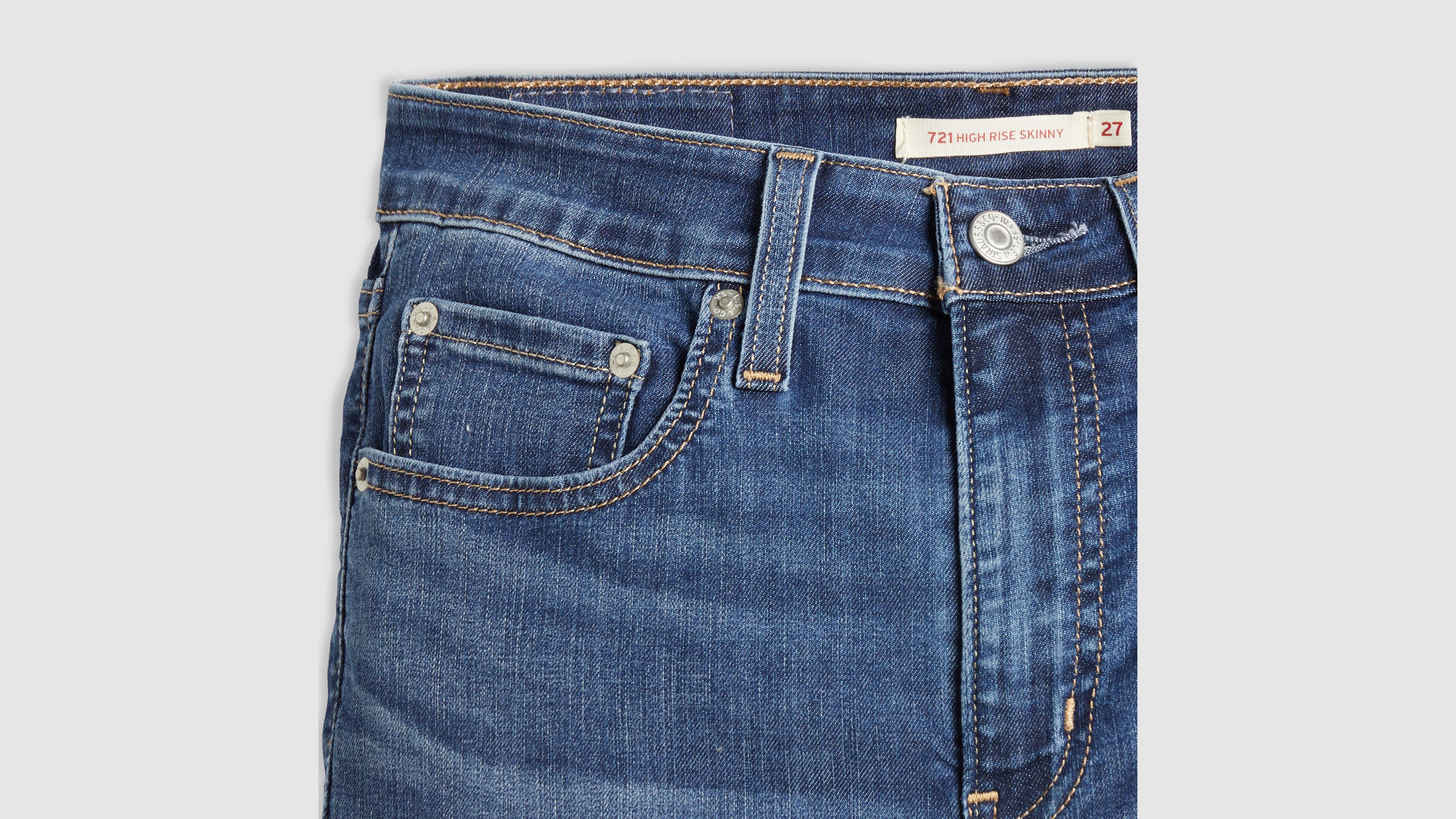 721™ High Rise Skinny Jeans - Blå | Levi's® DK