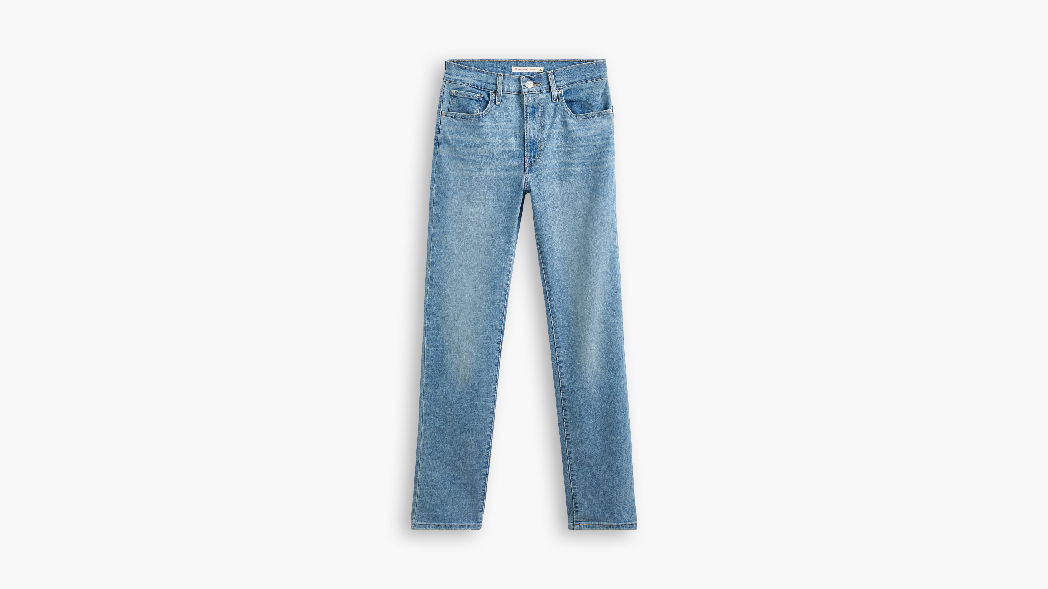 724™ High Rise Straight Jeans - Blue | Levi's® ES