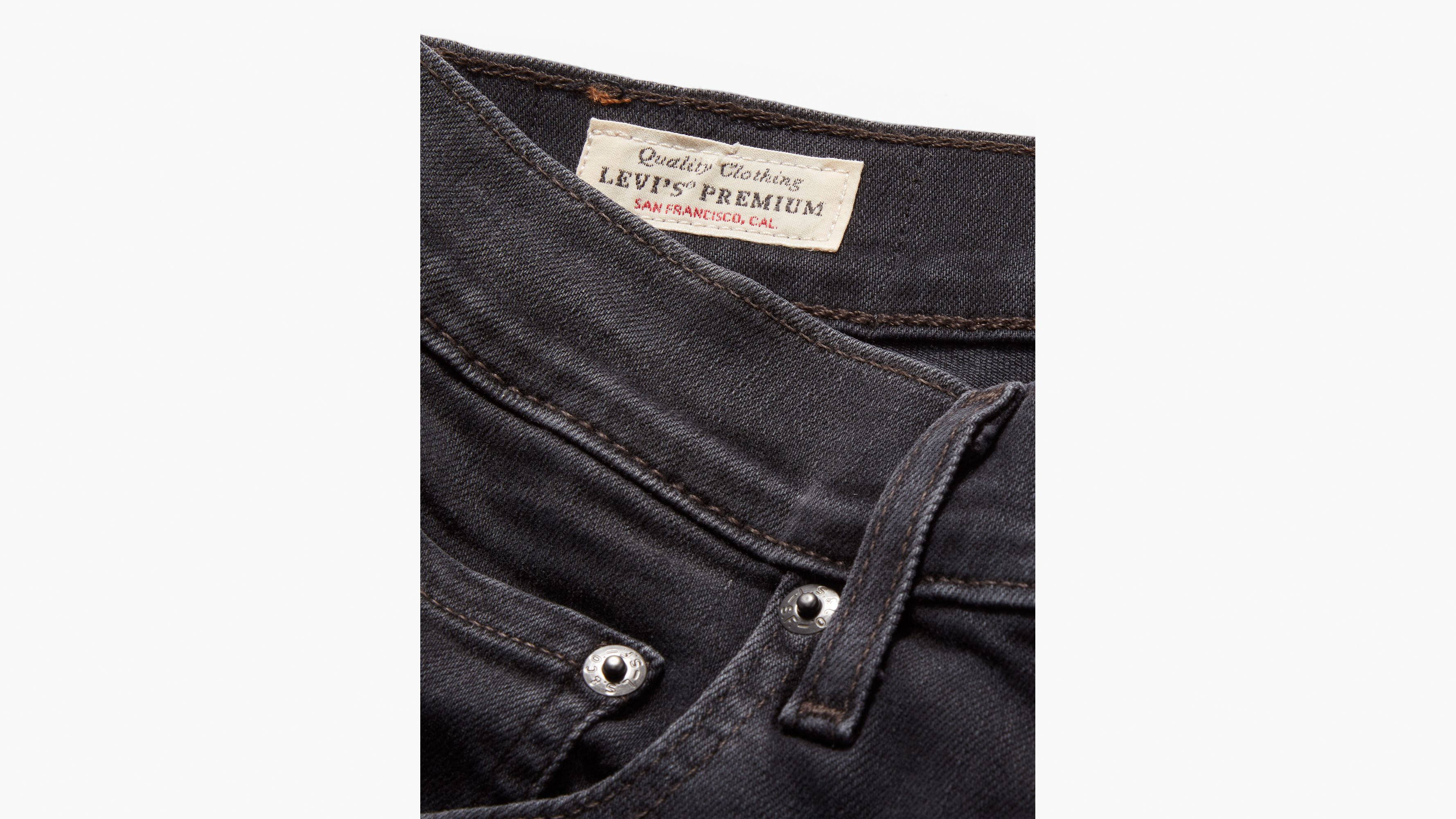 724 High Rise Slim Straight Women's Jeans - Black | Levi's® US