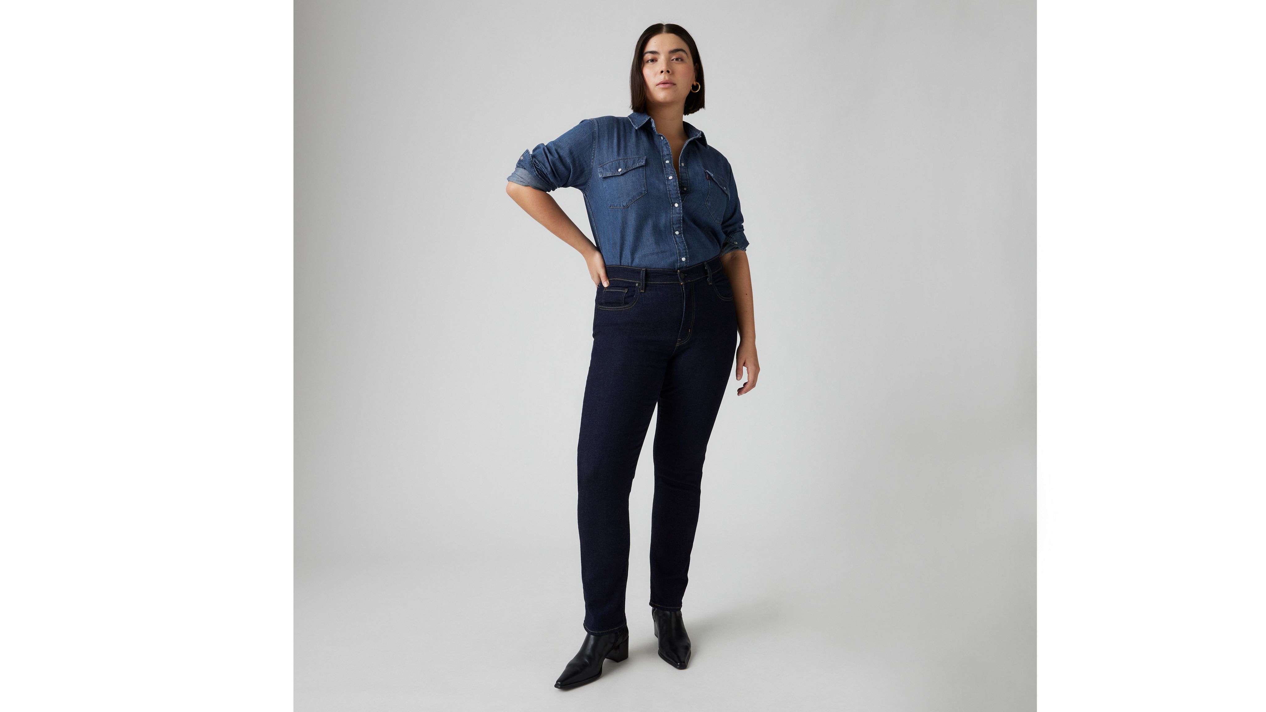724 High Rise Straight Women's Jeans - Dark Wash | Levi's® US