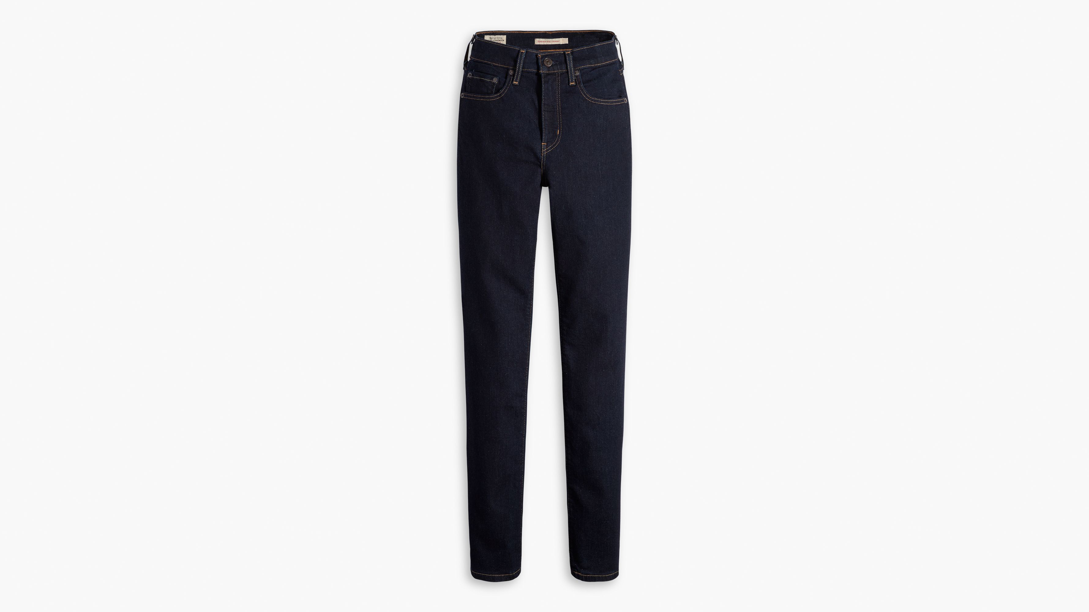 724™ High Rise Straight Jeans - Blue | Levi's® GB