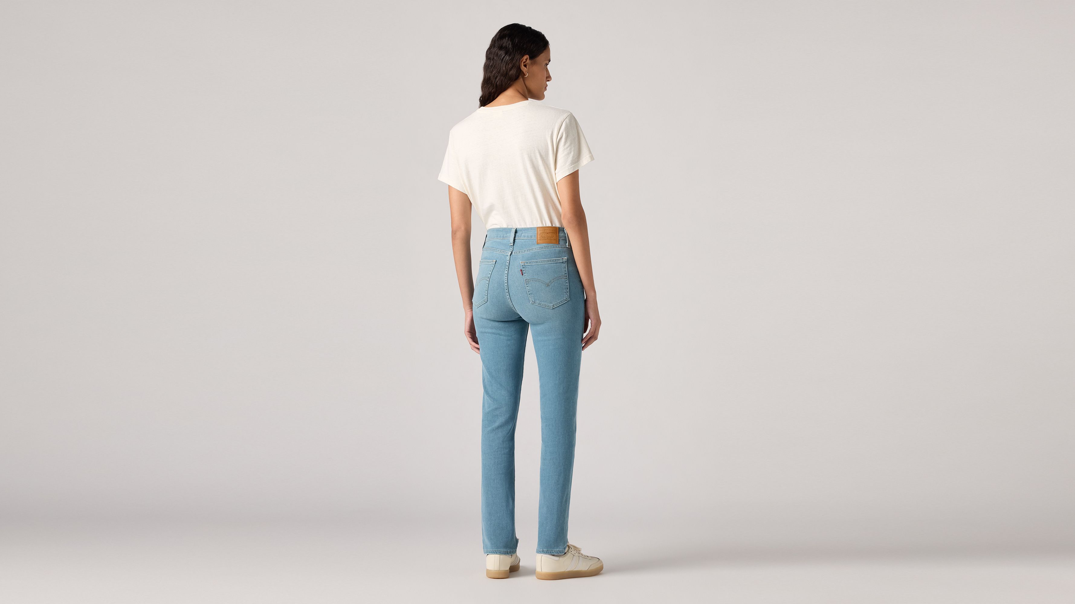 724™ High Rise Straight Jeans - Blue | Levi's® GB
