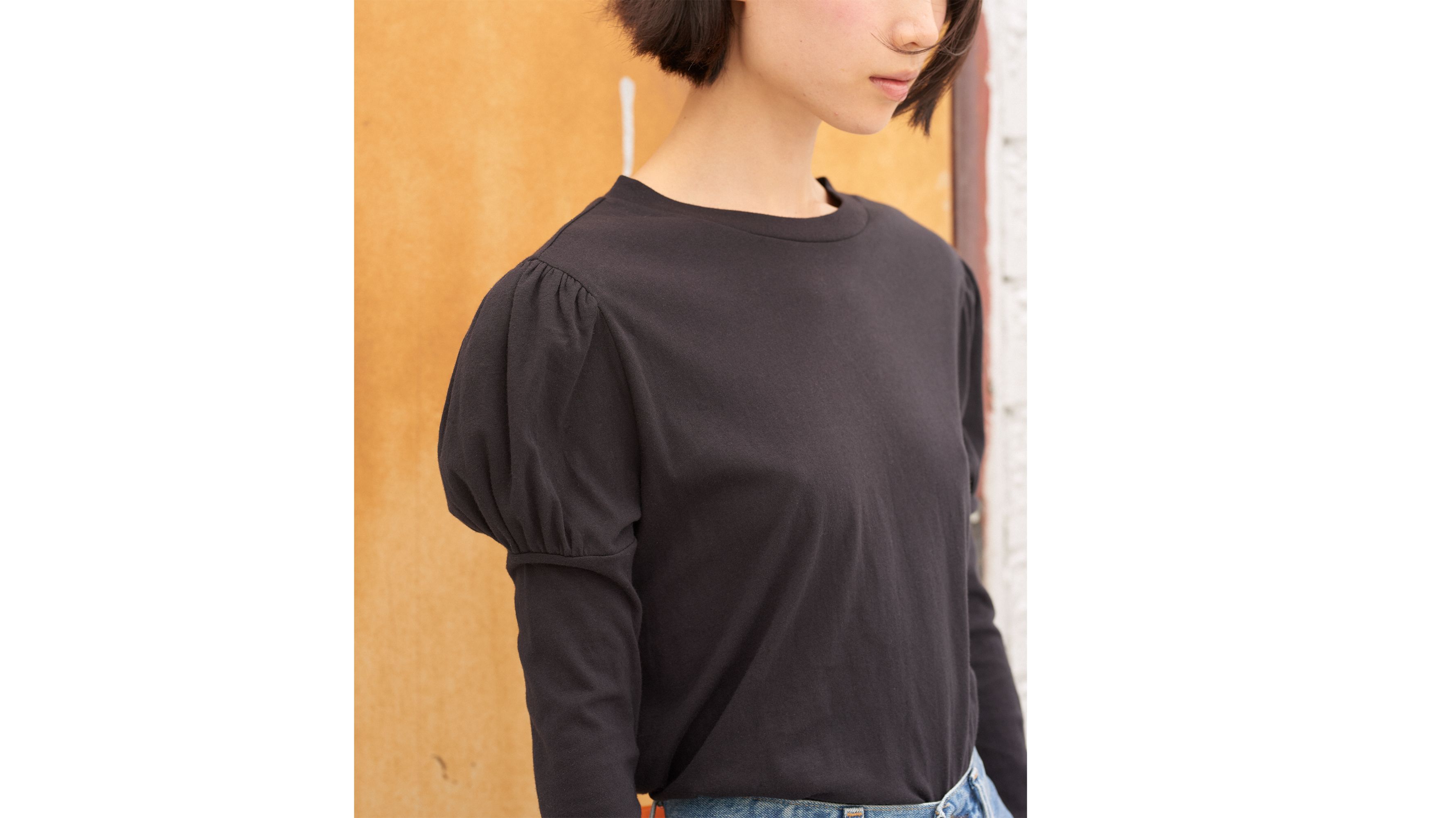 Puff Sleeve Tee Shirt - Black | Levi's® US
