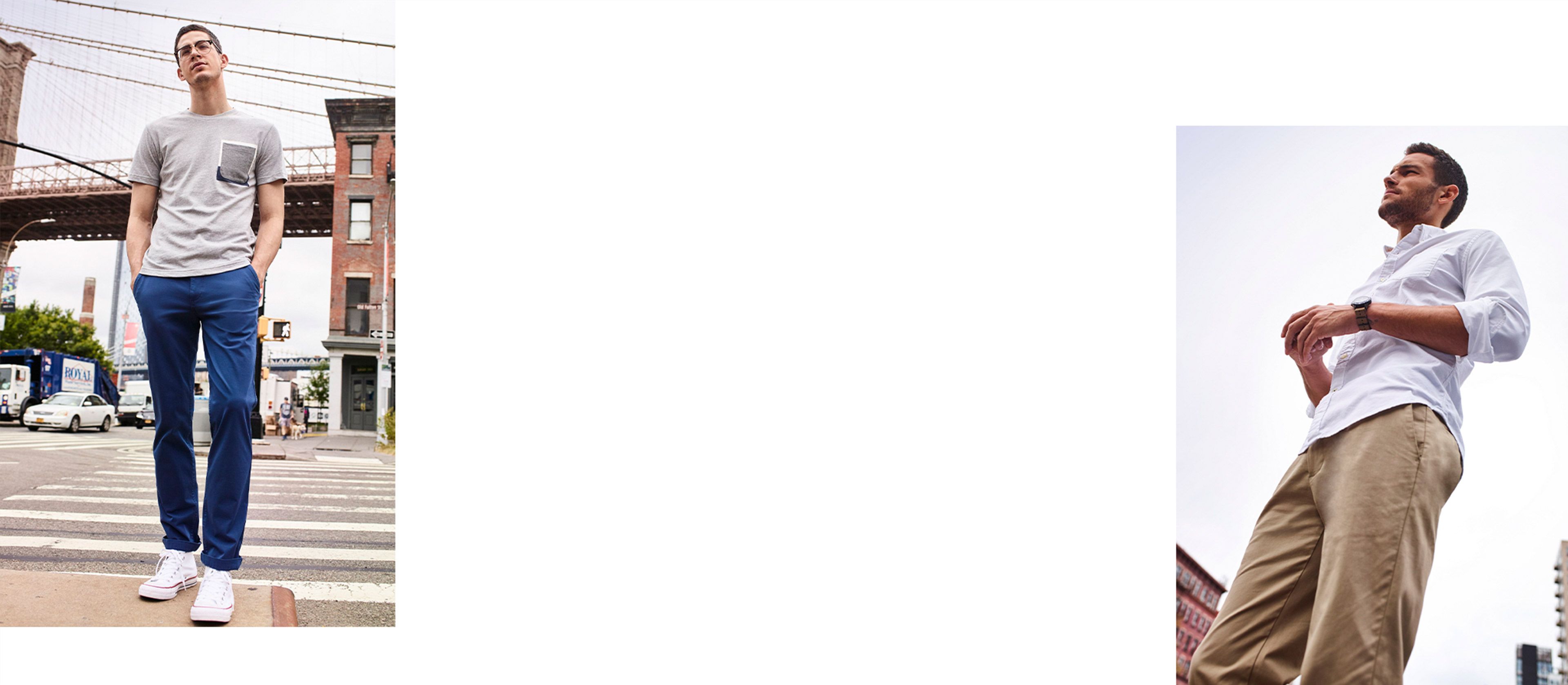 Khakis, Men's Clothing, Shoes & Accessories | Official Site