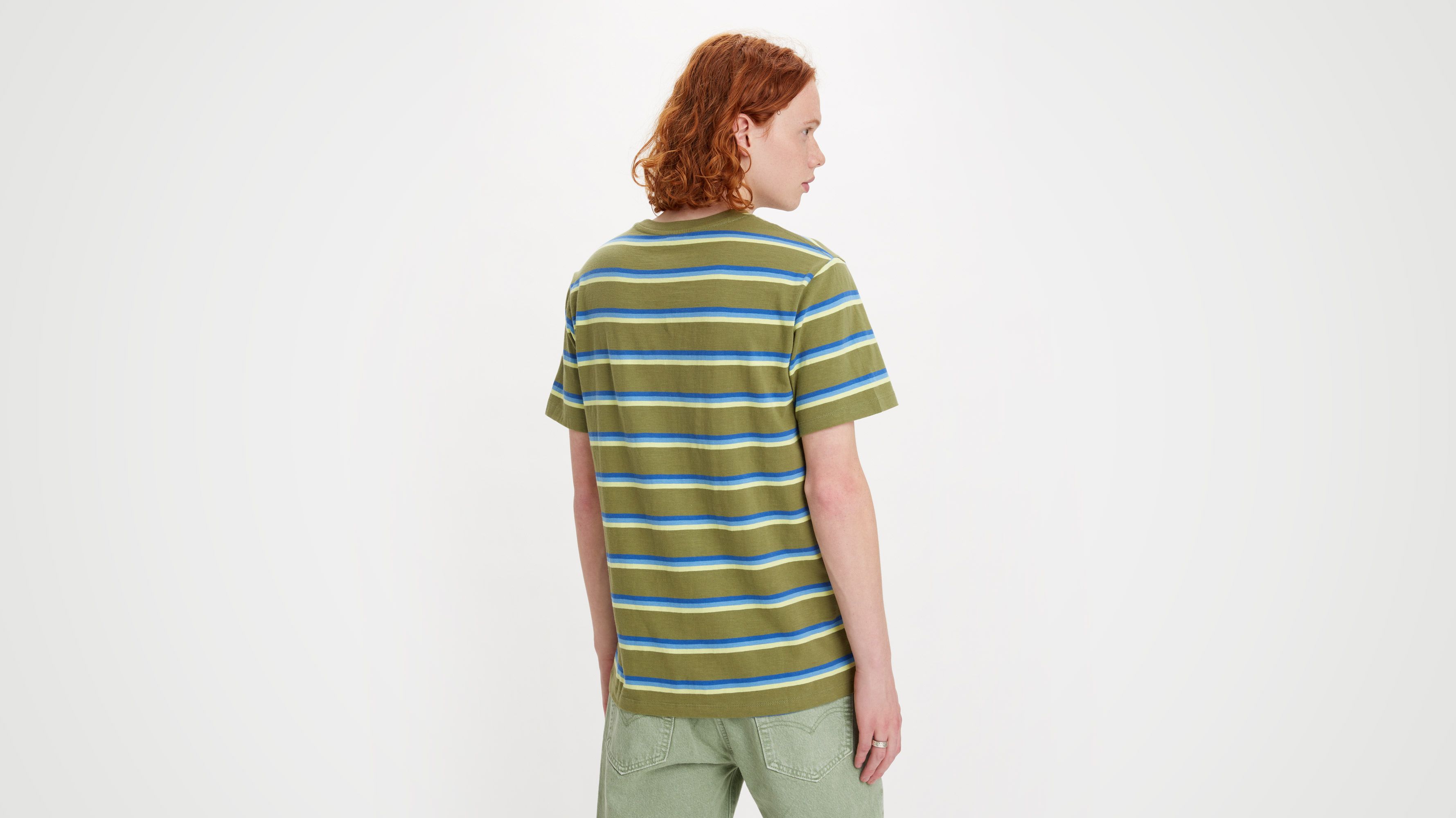 Classic Fit Pocket Tee - Green | Levi's® ES