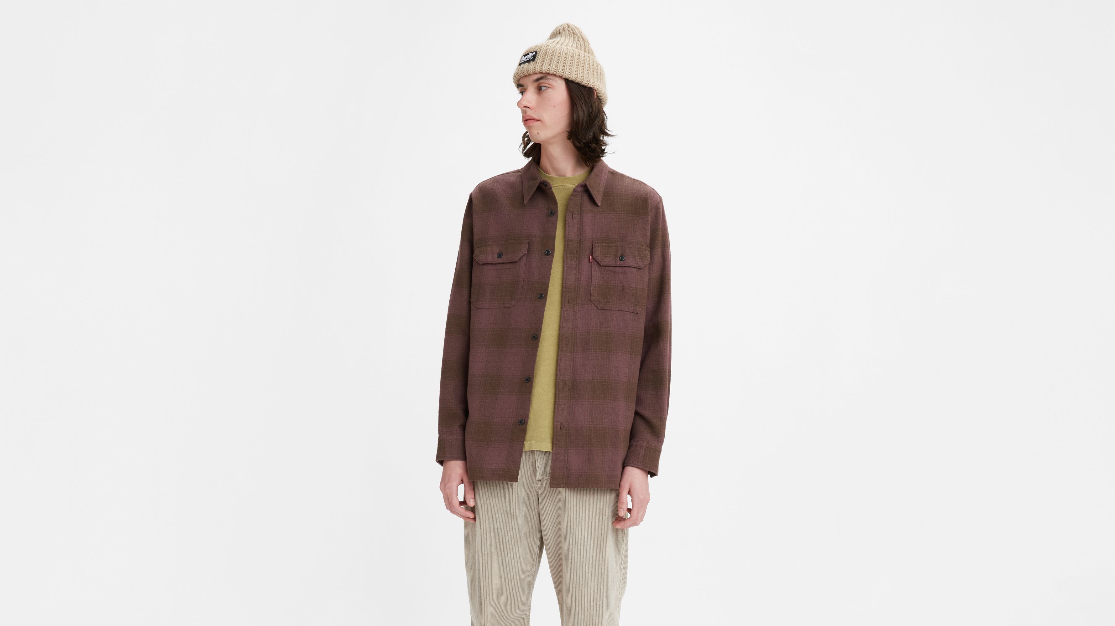 Jackson Worker Flannel Overshirt - Multi-color | Levi's® CA
