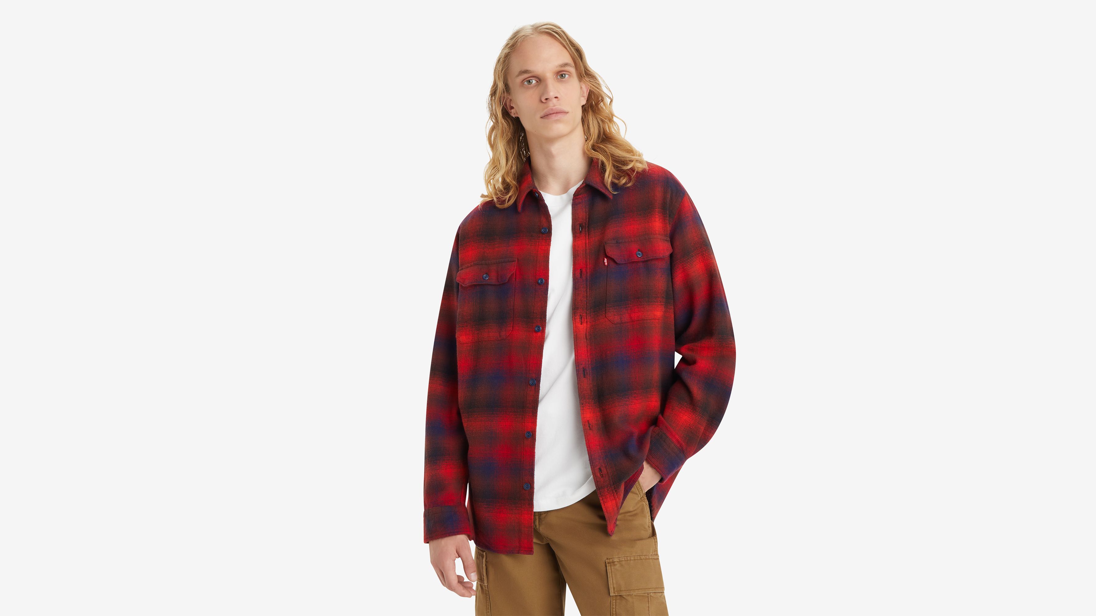 Jackson Worker Overshirt - Multi Colour | Levi's® ES