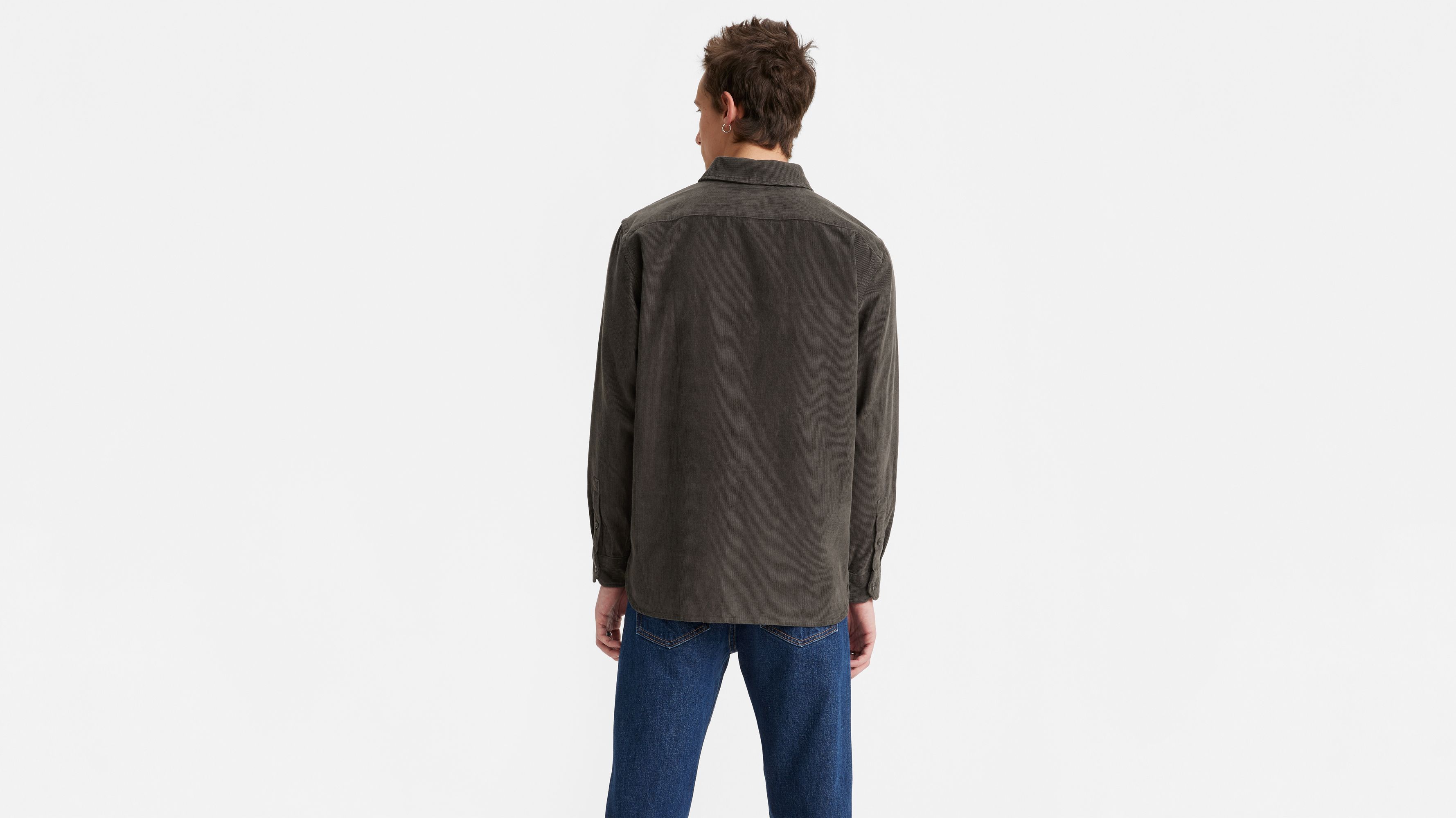 Jackson Worker Corduroy Overshirt - Grey | Levi's® US