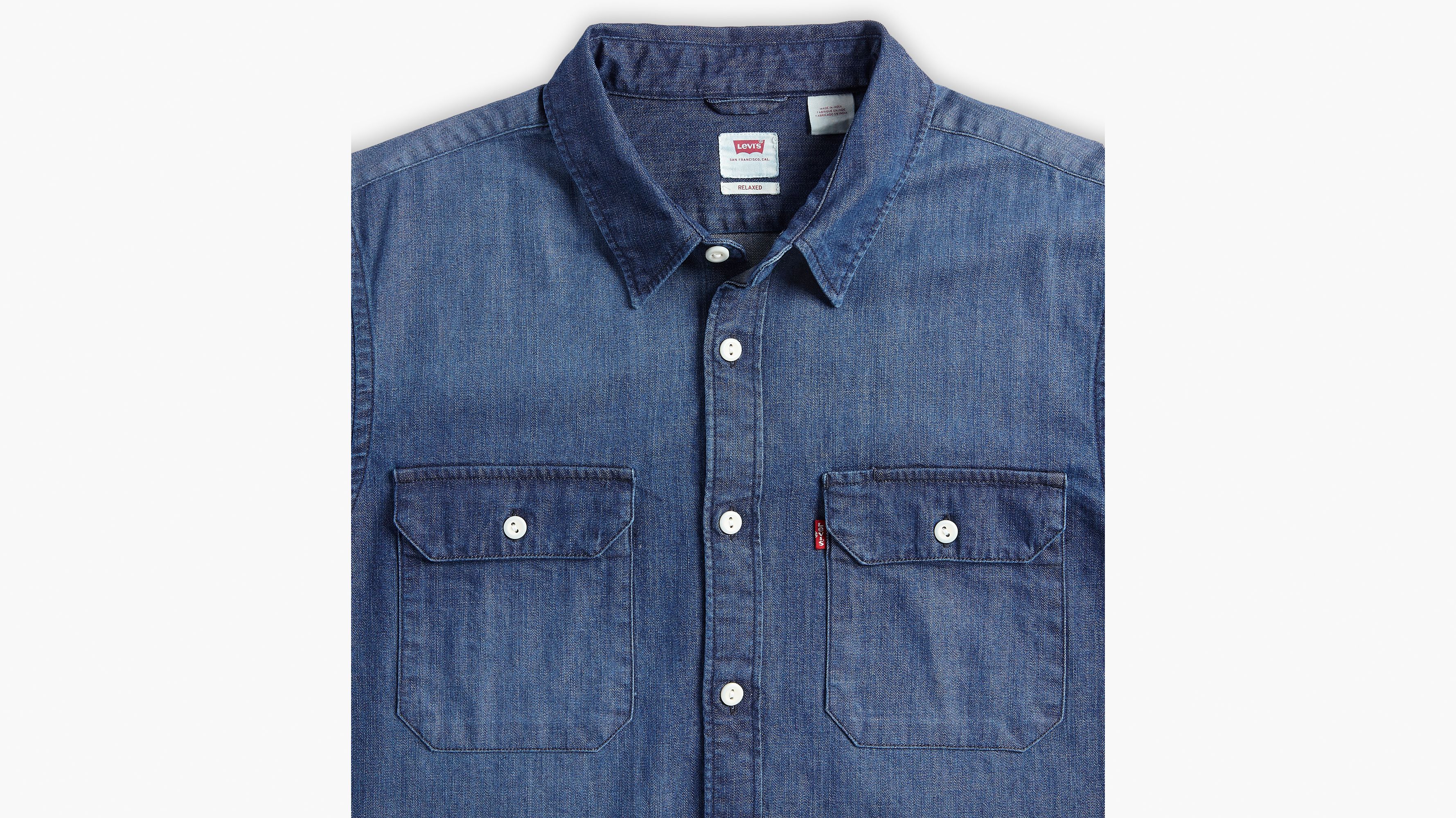 Jackson Worker Overshirt - Dark Wash | Levi's® US