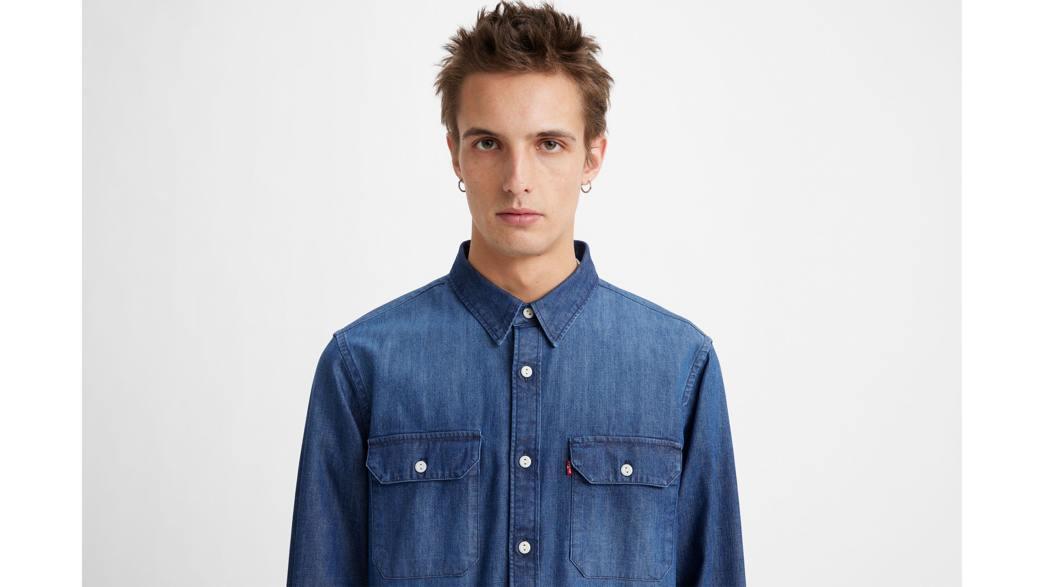 Jackson Worker Overshirt - Dark Wash | Levi's® US