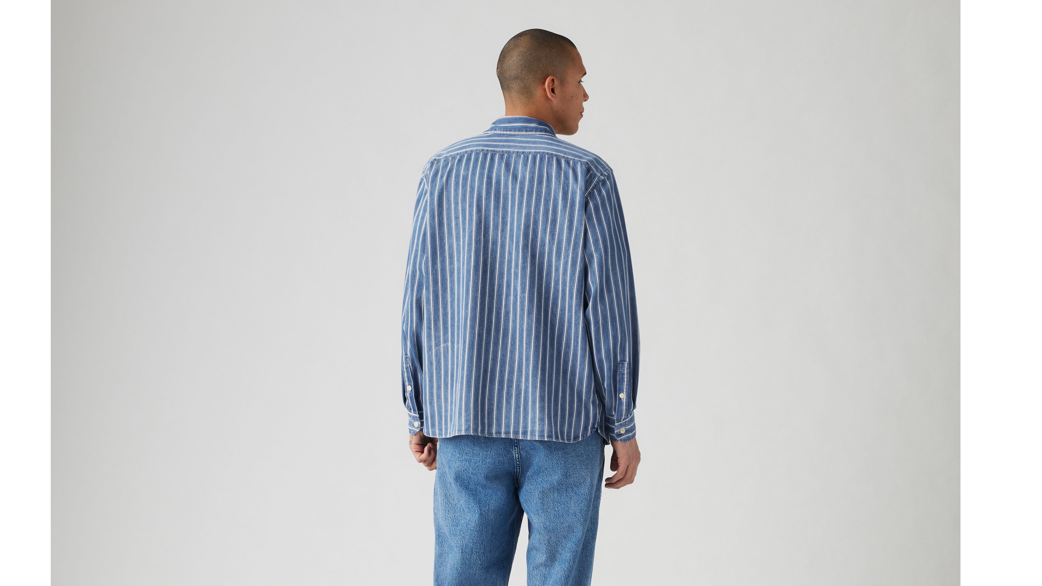 Jackson Worker Overshirt - Blue | Levi's® ME