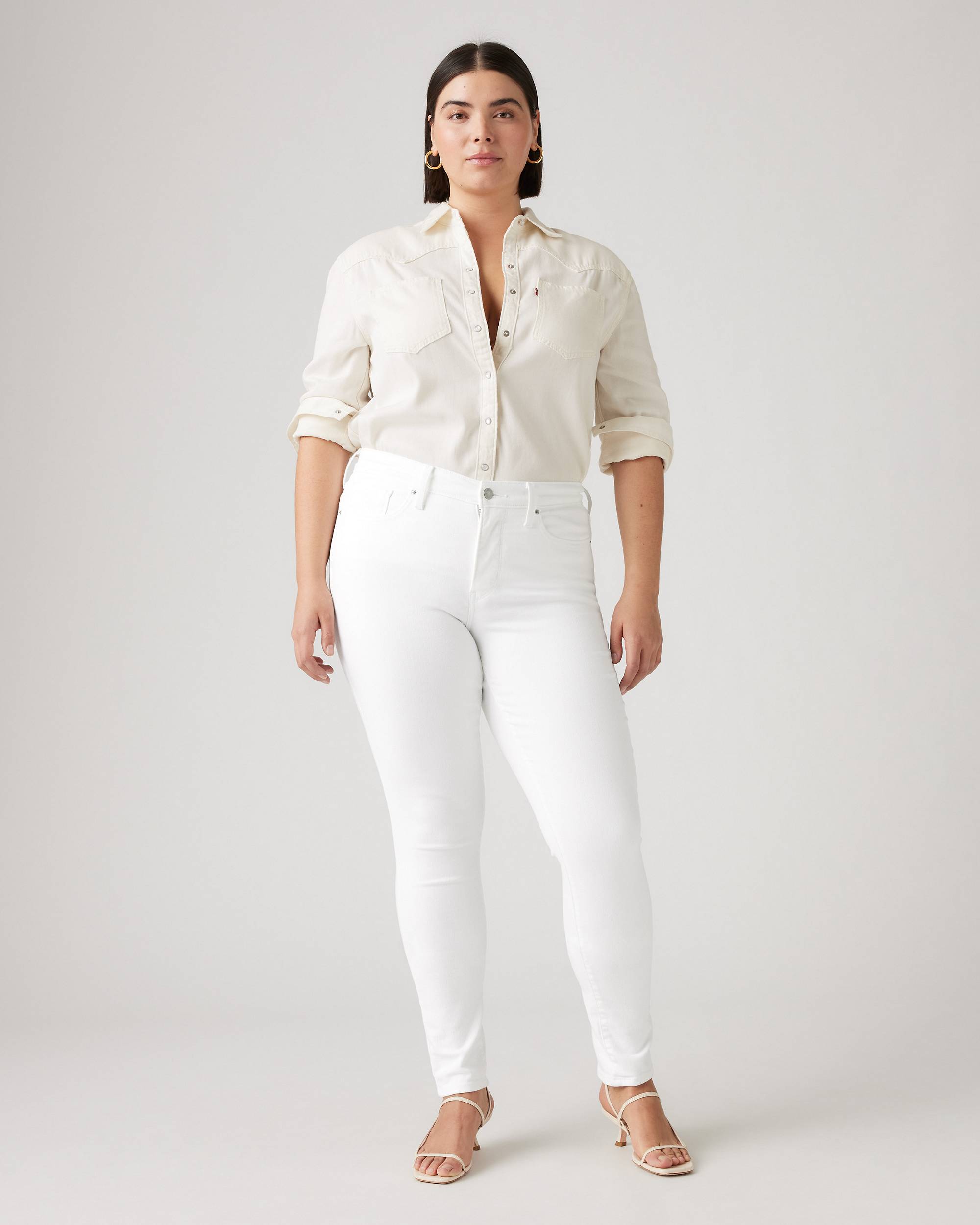 311 Shaping Skinny Women's Pants - White | Levi's® US 311 Shaping Skinny Women's Pants - White | Levi's® US