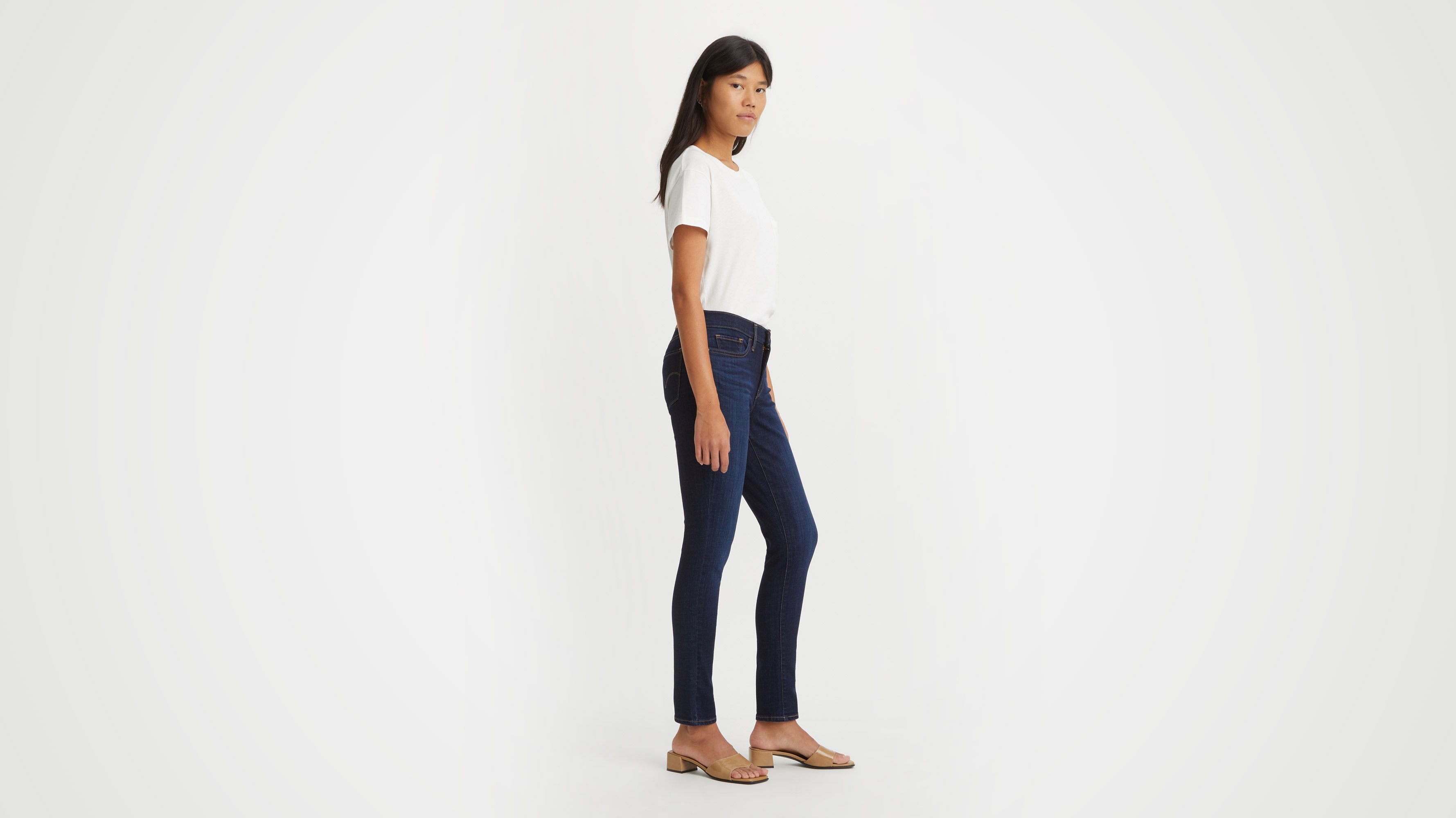 311™ Shaping Skinny Jeans - Blue | Levi's® EE