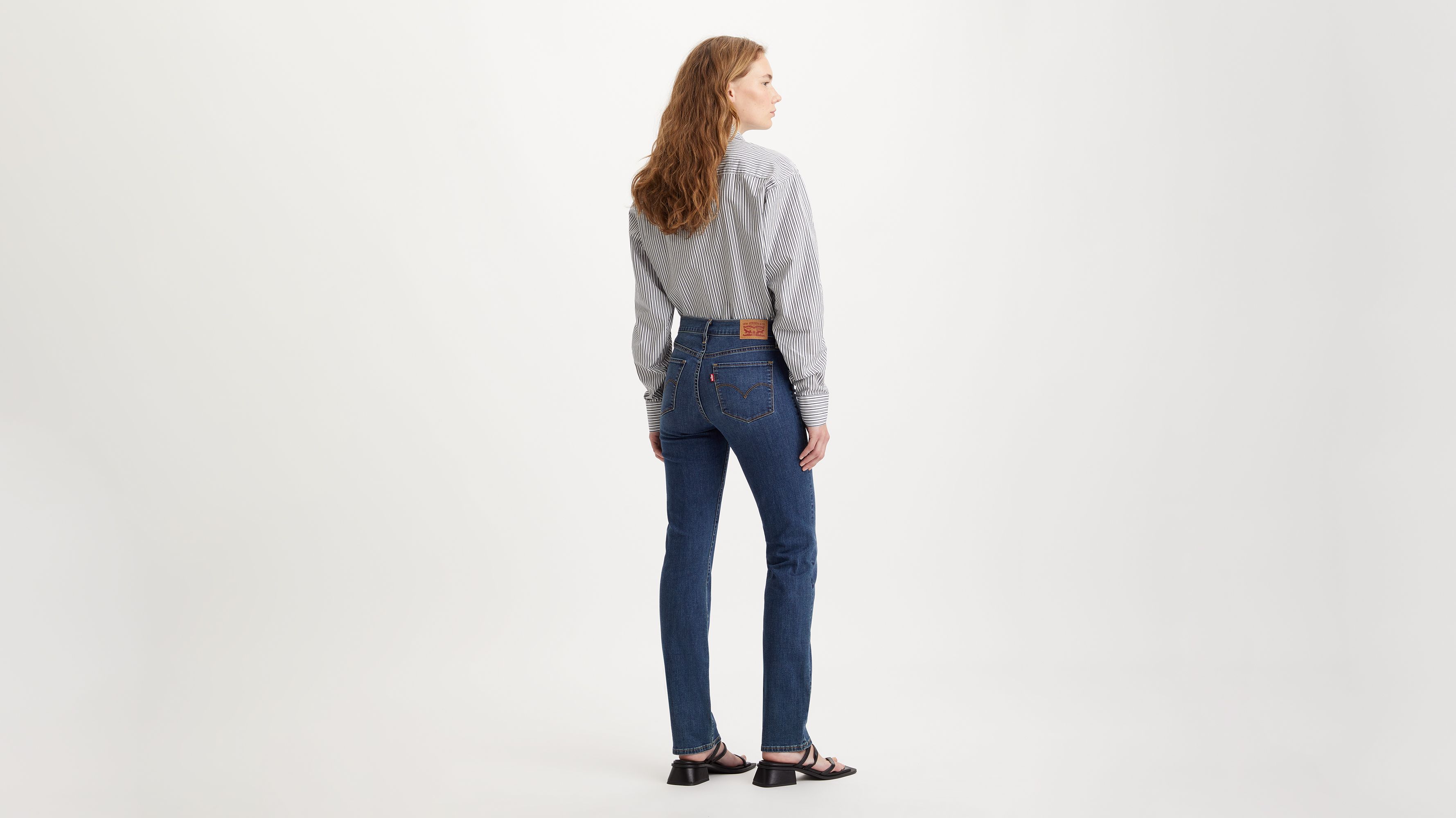 314™ Shaping Straight Jeans - Blue | Levi's® GR
