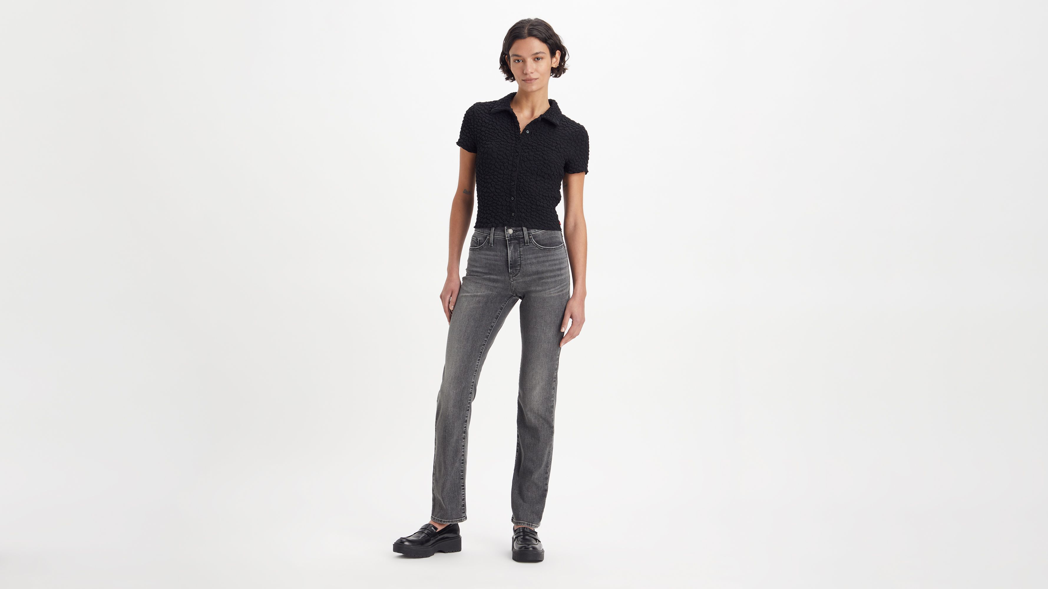 314 Shaping Straight Women's Jeans - Black | Levi's® US