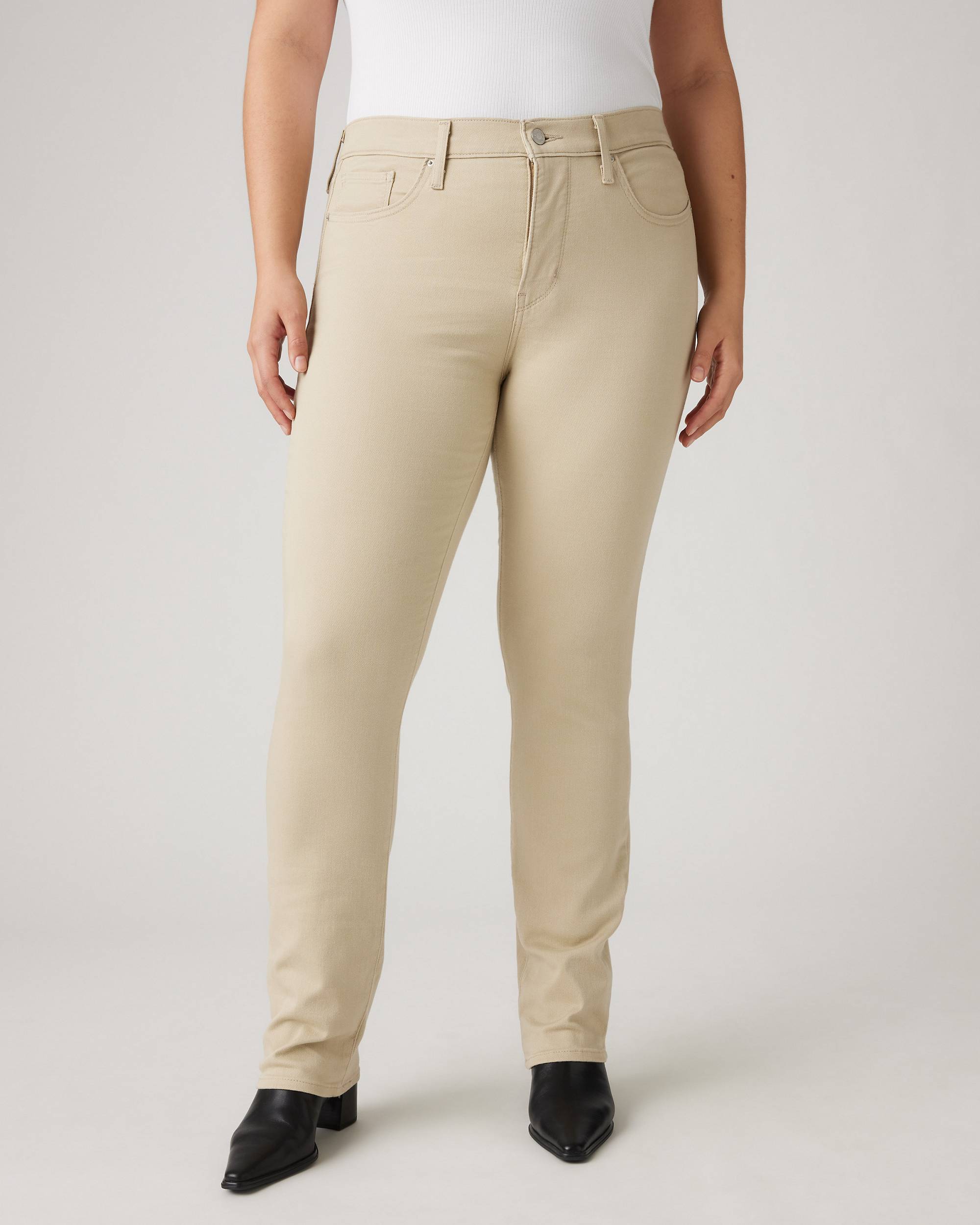 314 Shaping Straight Women's Jeans - Tan | Levi's® US 314 Shaping Straight Women's Jeans - Tan | Levi's® US