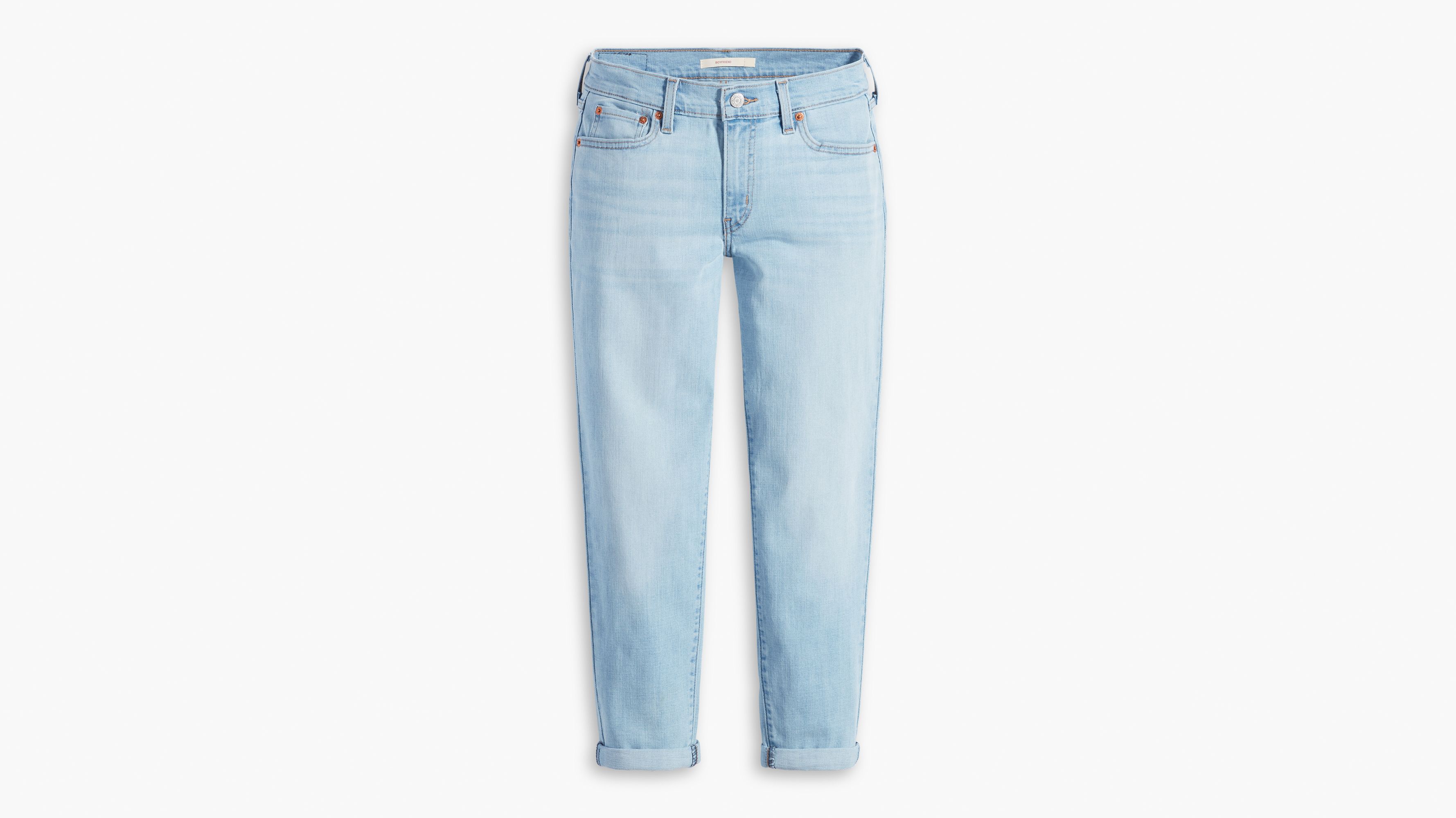 Mid Rise Boyfriend Women's Jeans - Light Wash | Levi's® US