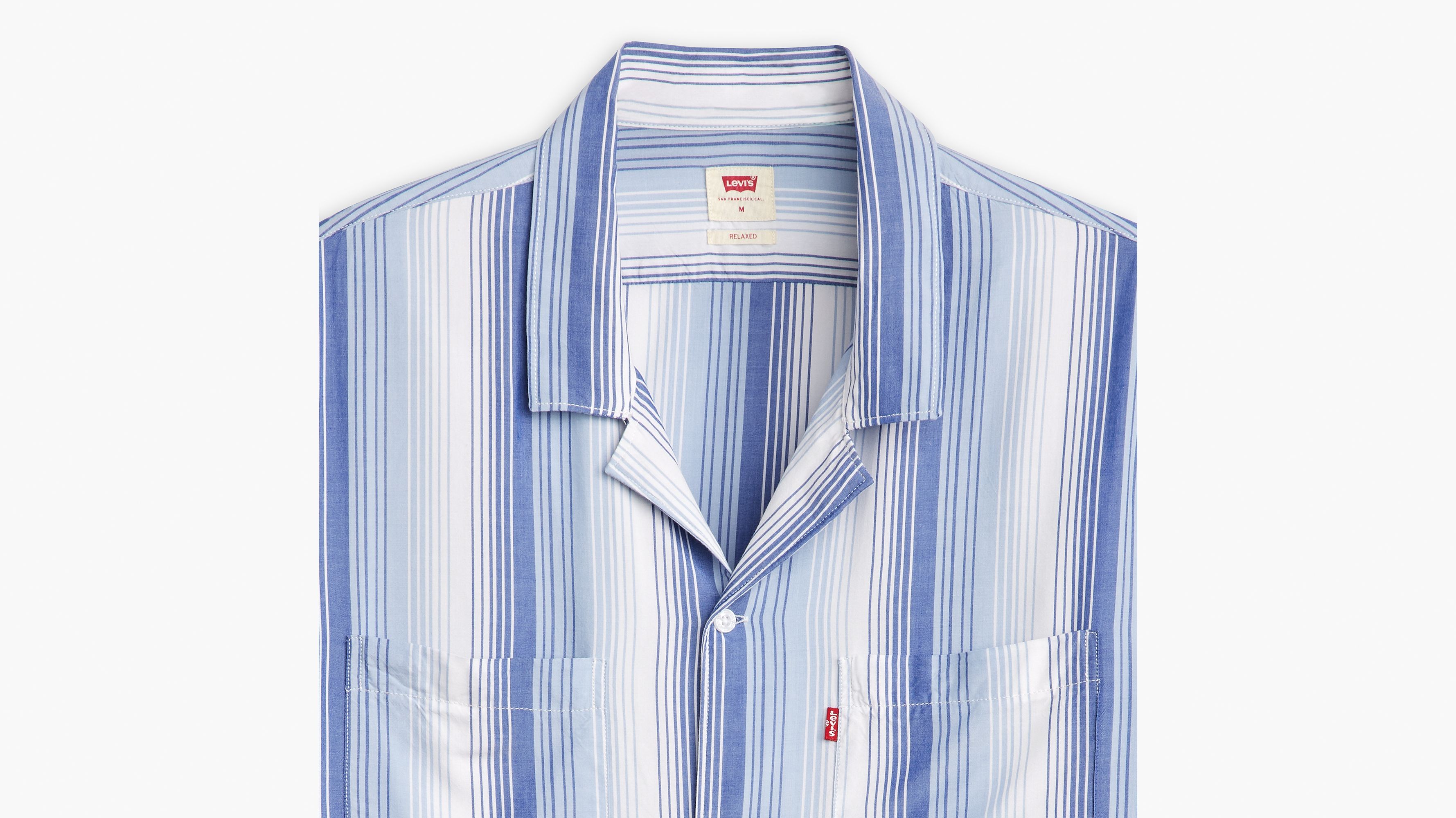 Classic Camp Shirt - Blå | Levi's® DK