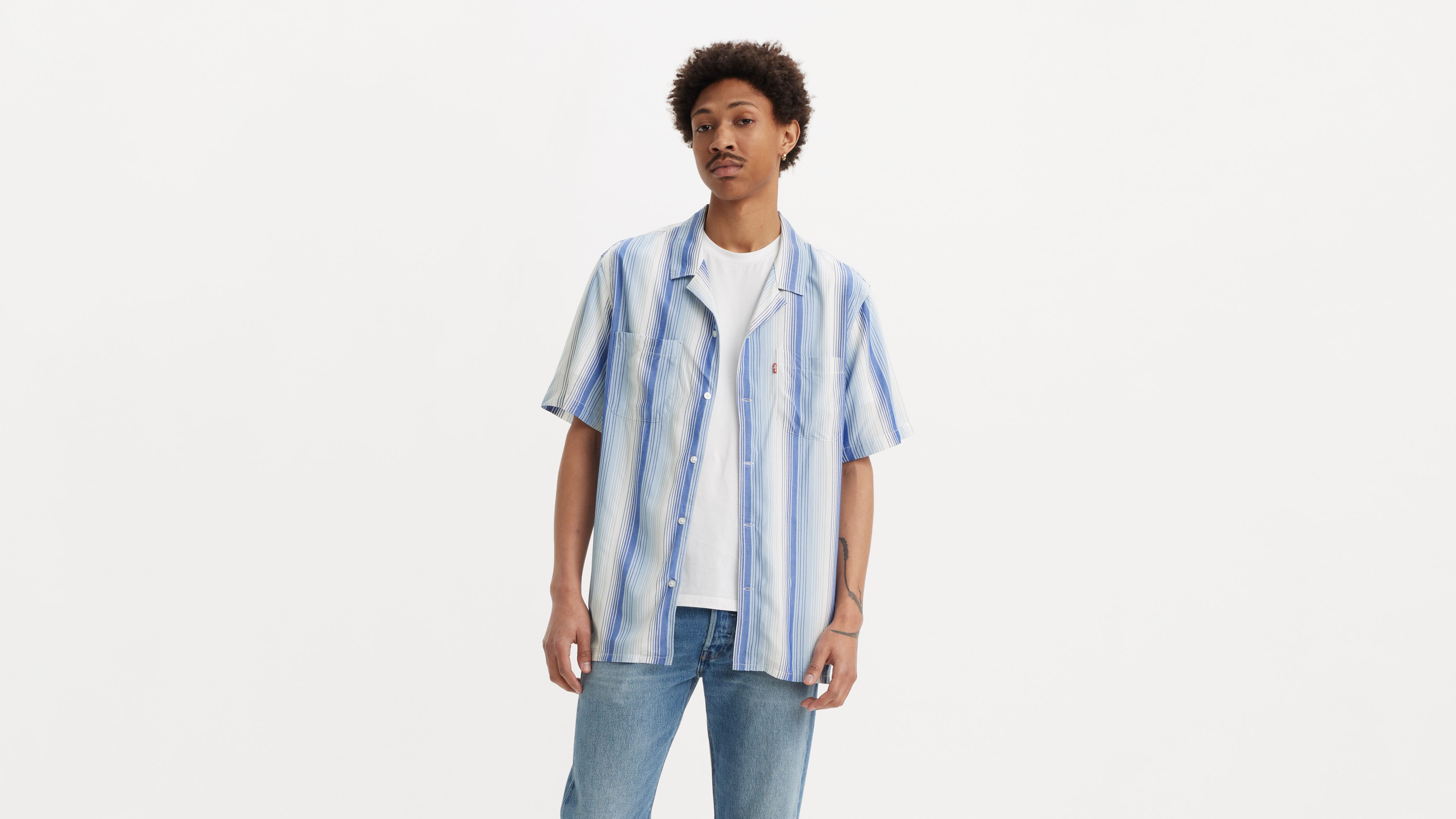 Classic Camp Shirt - Bleu | Levi's® FR