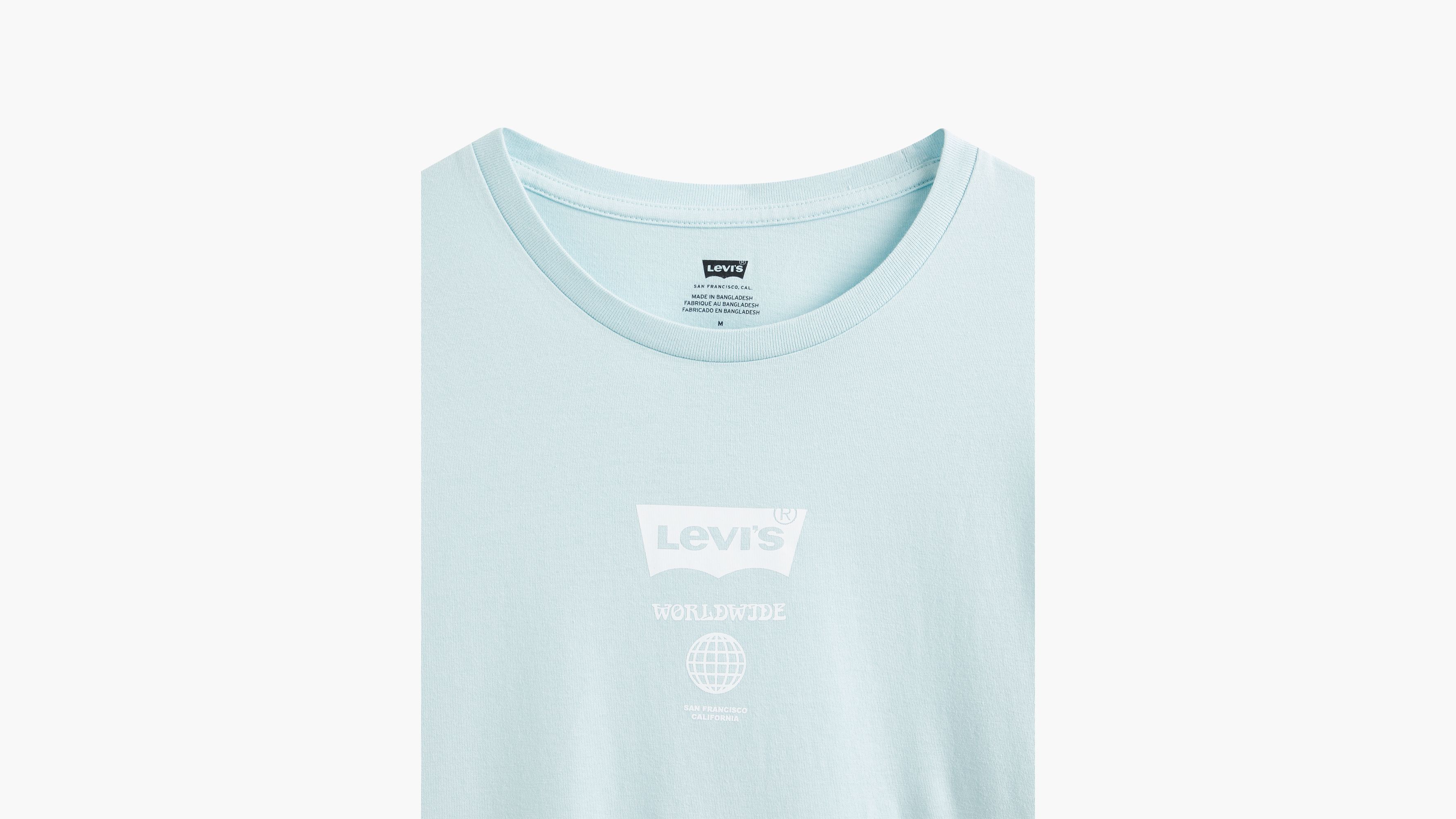 Graphic Crew Neck Tee - Blue | Levi's® IT