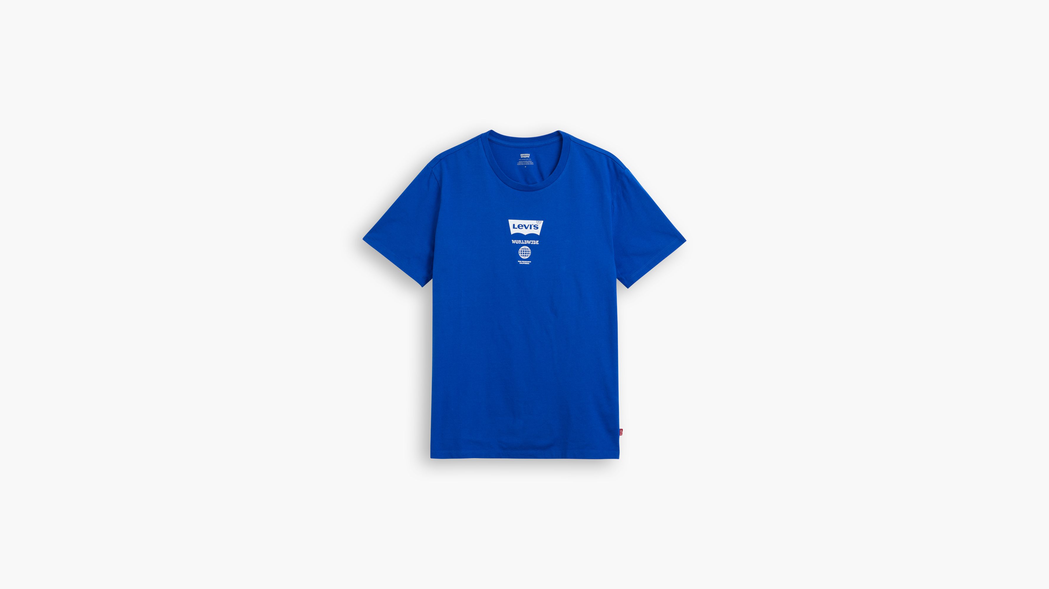 Graphic Crew Neck Tee - Blue | Levi's® ES