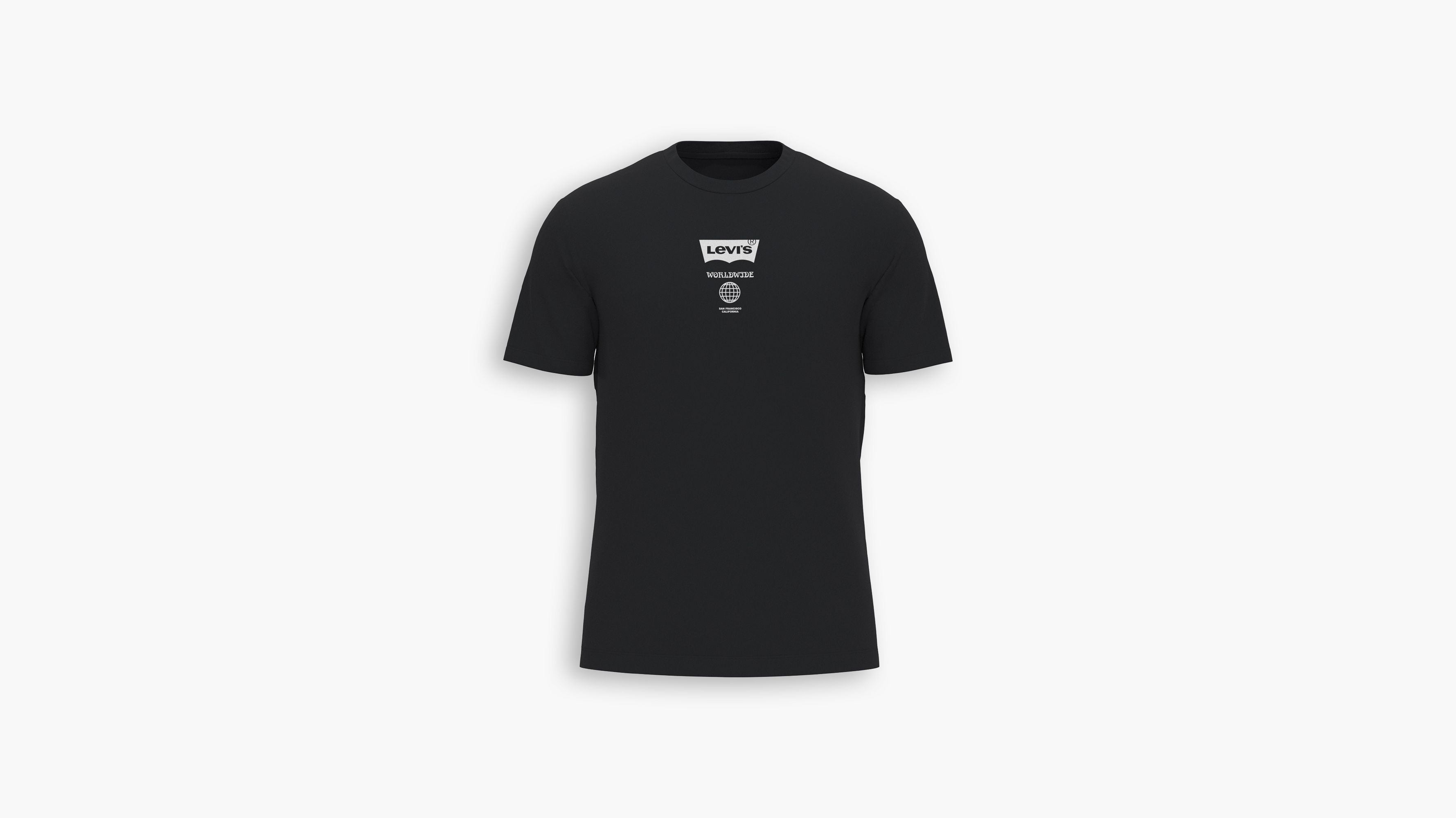 Graphic Crew Neck Tee - Black | Levi's® GB