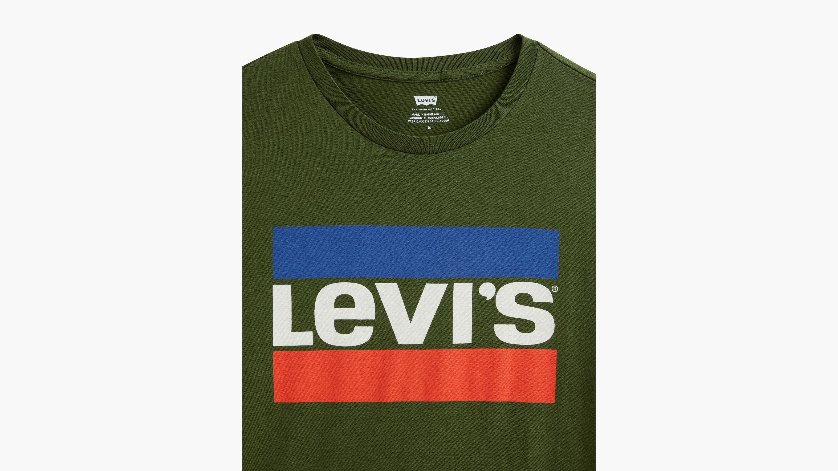 Graphic Crew Neck Tee - Green | Levi's® IT