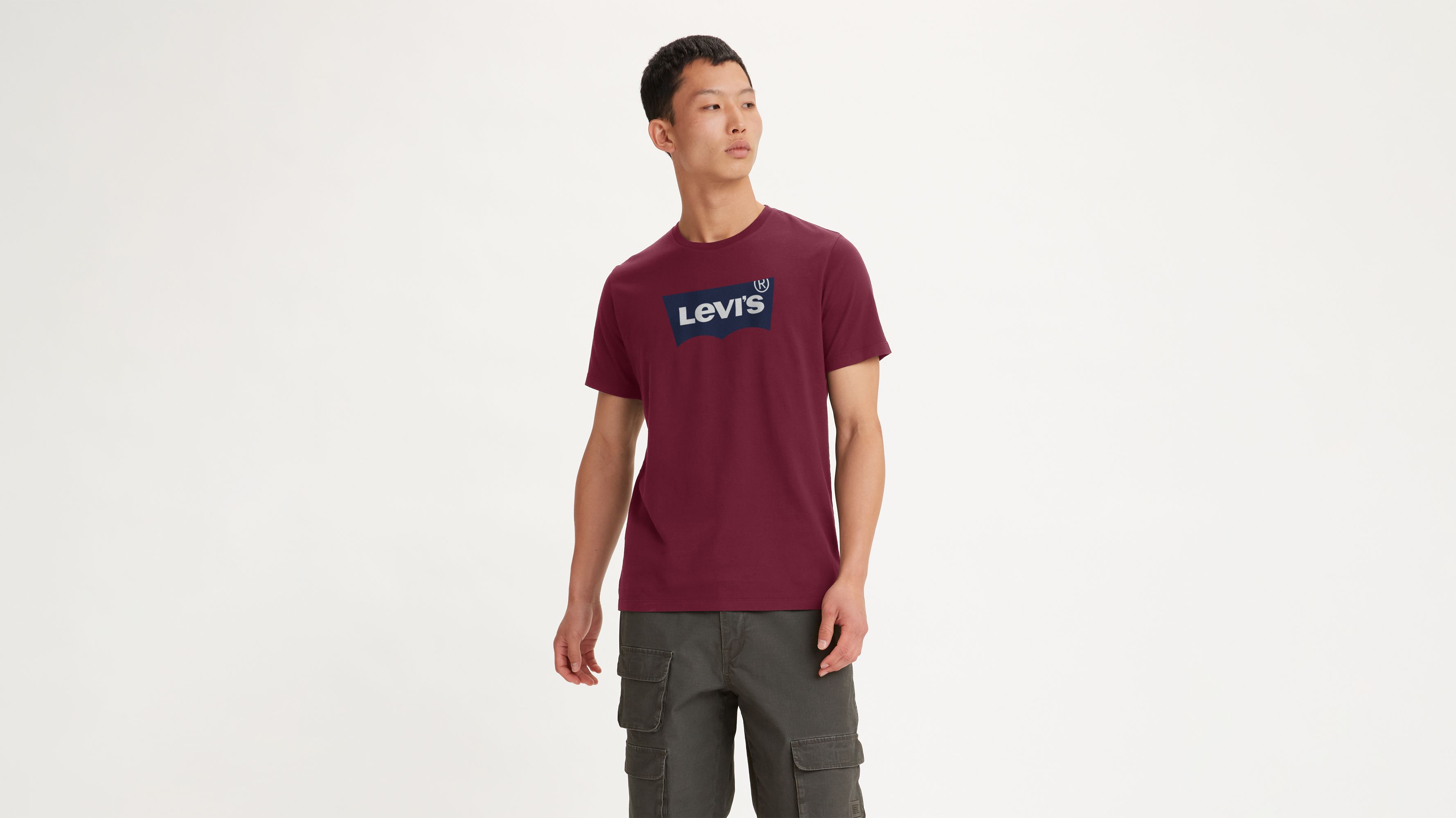 Graphic Crewneck Tee - Red | Levi's® HR