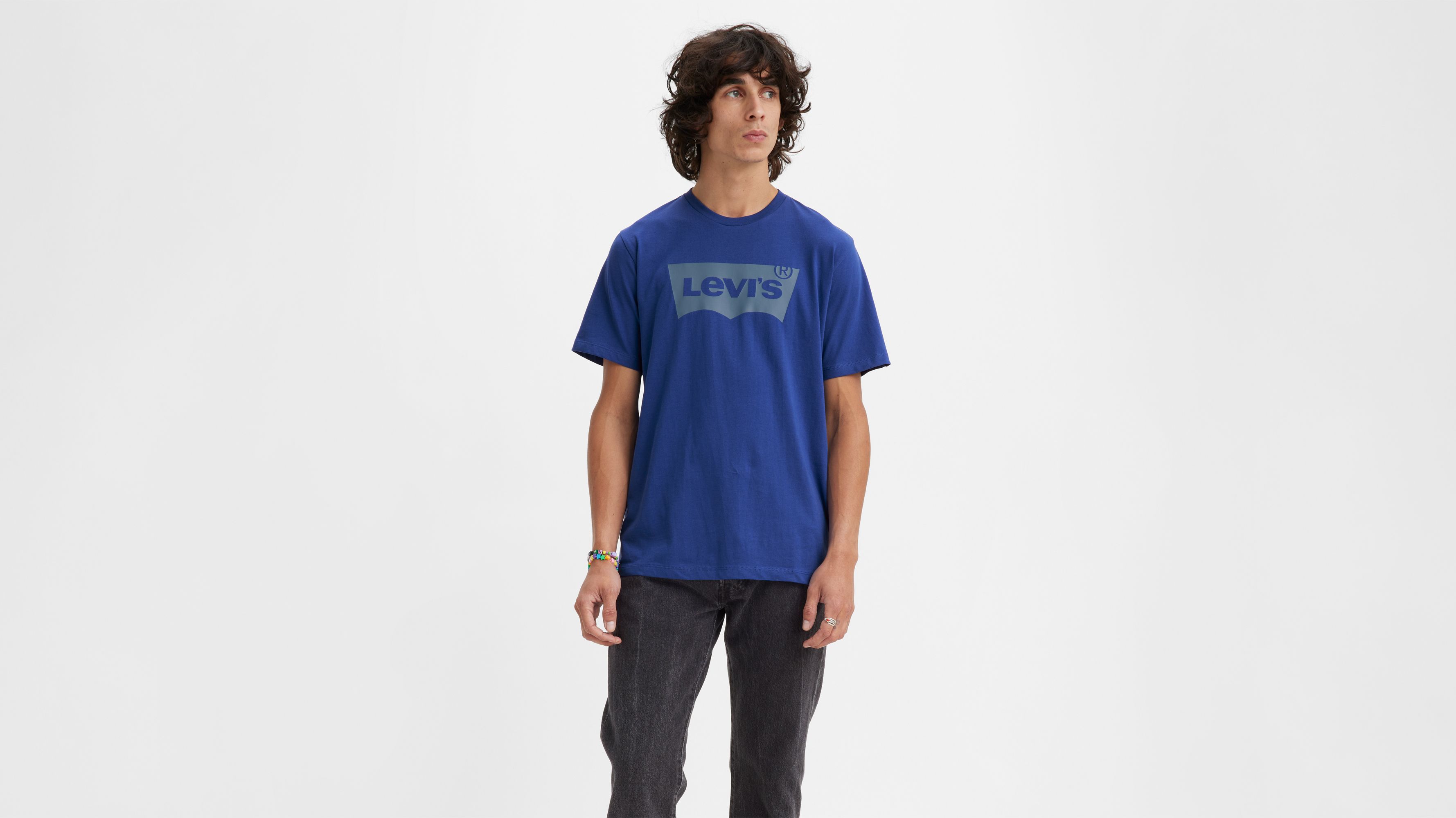 Graphic Crewneck Tee - Blue | Levi's® GB