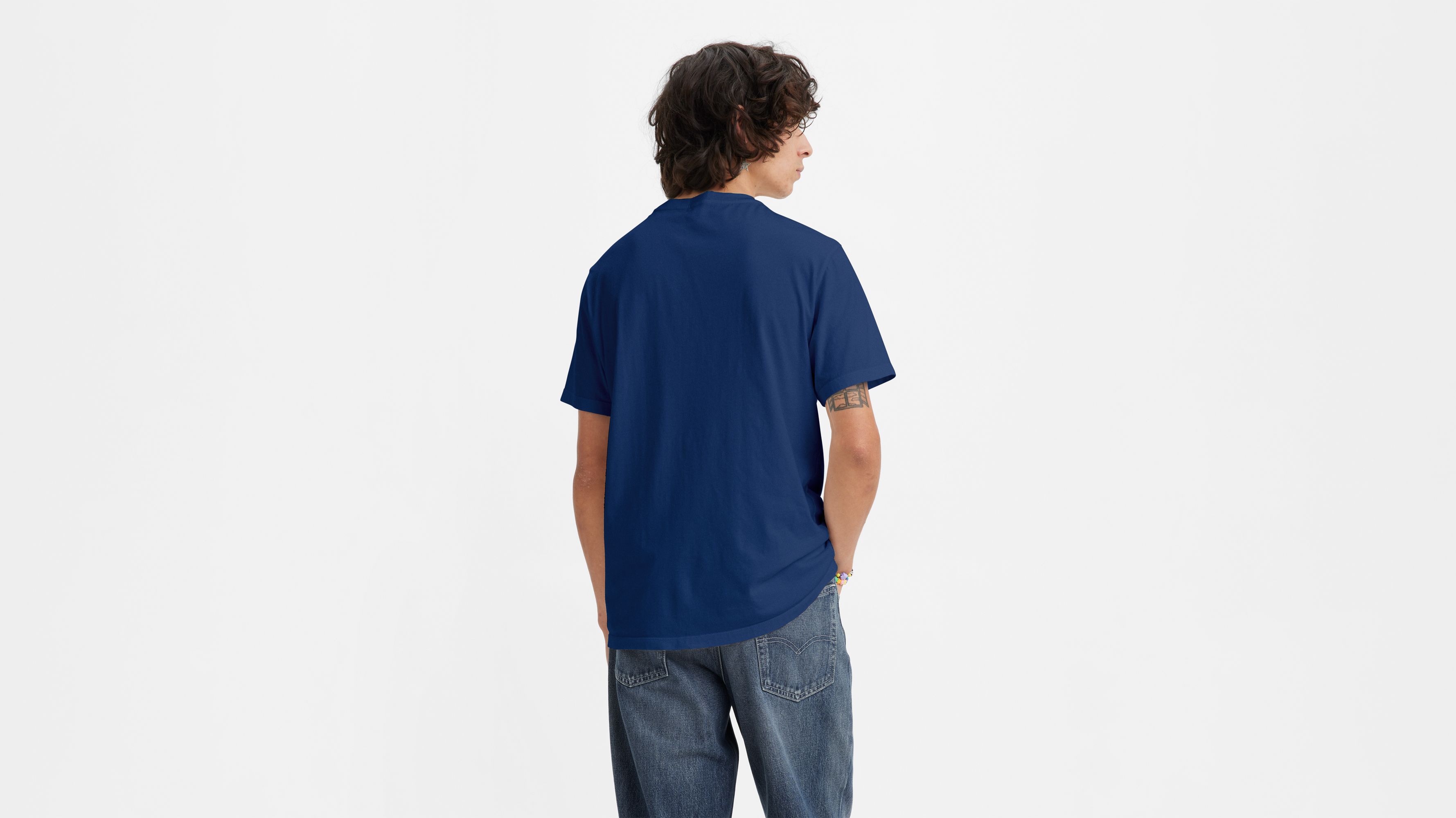 Graphic Crewneck Tee - Blue | Levi's® FR