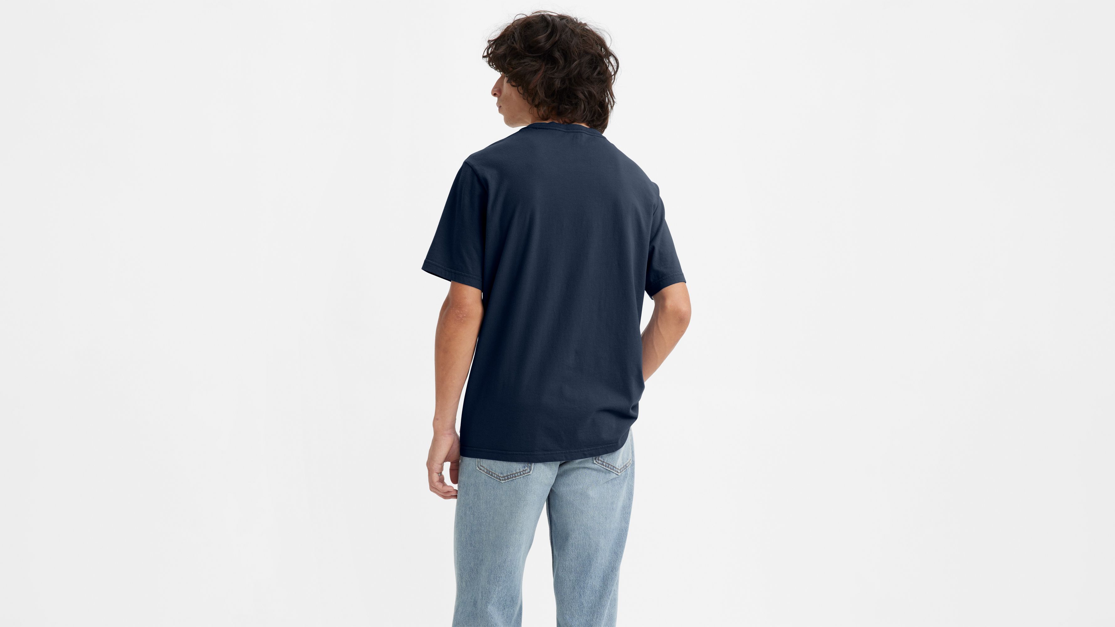 Camiseta Estampada De Cuello Redondo - Azul | Levi's® ES