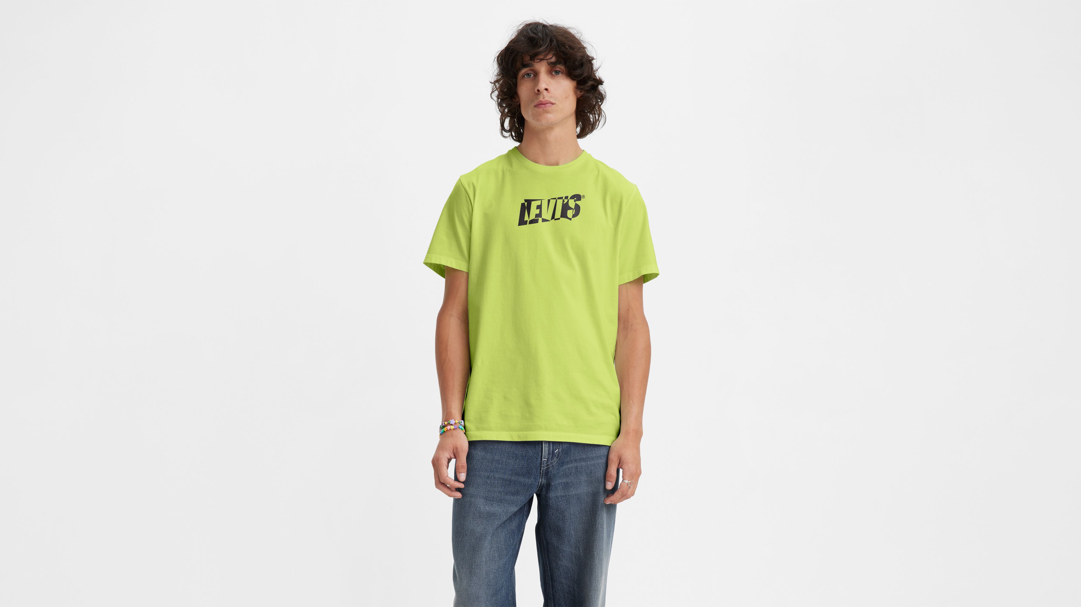 Graphic Crewneck Tee - Green | Levi's® FR