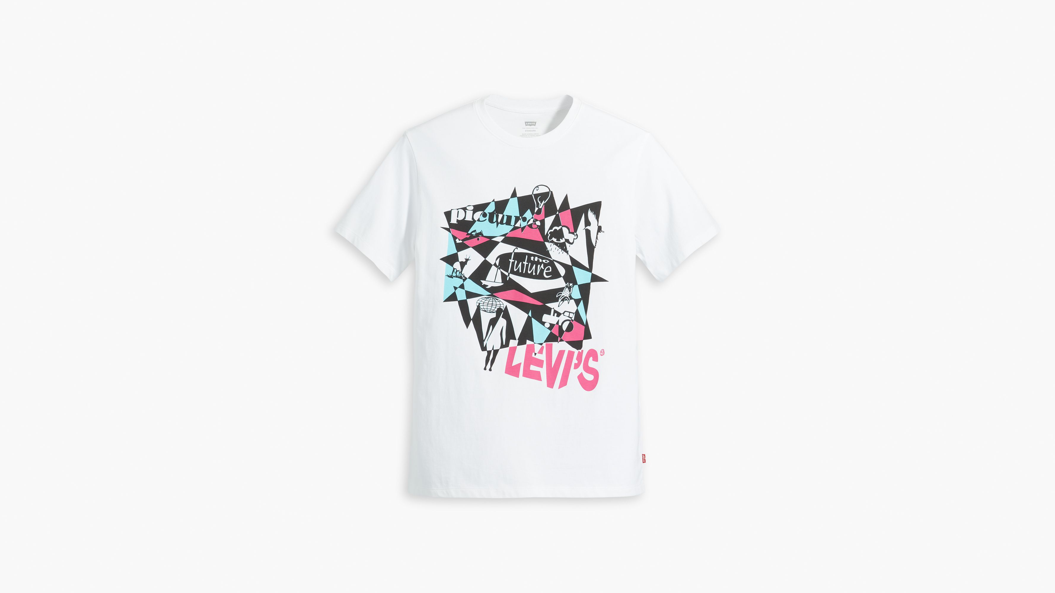 Graphic Crewneck Tee - White | Levi's® AL