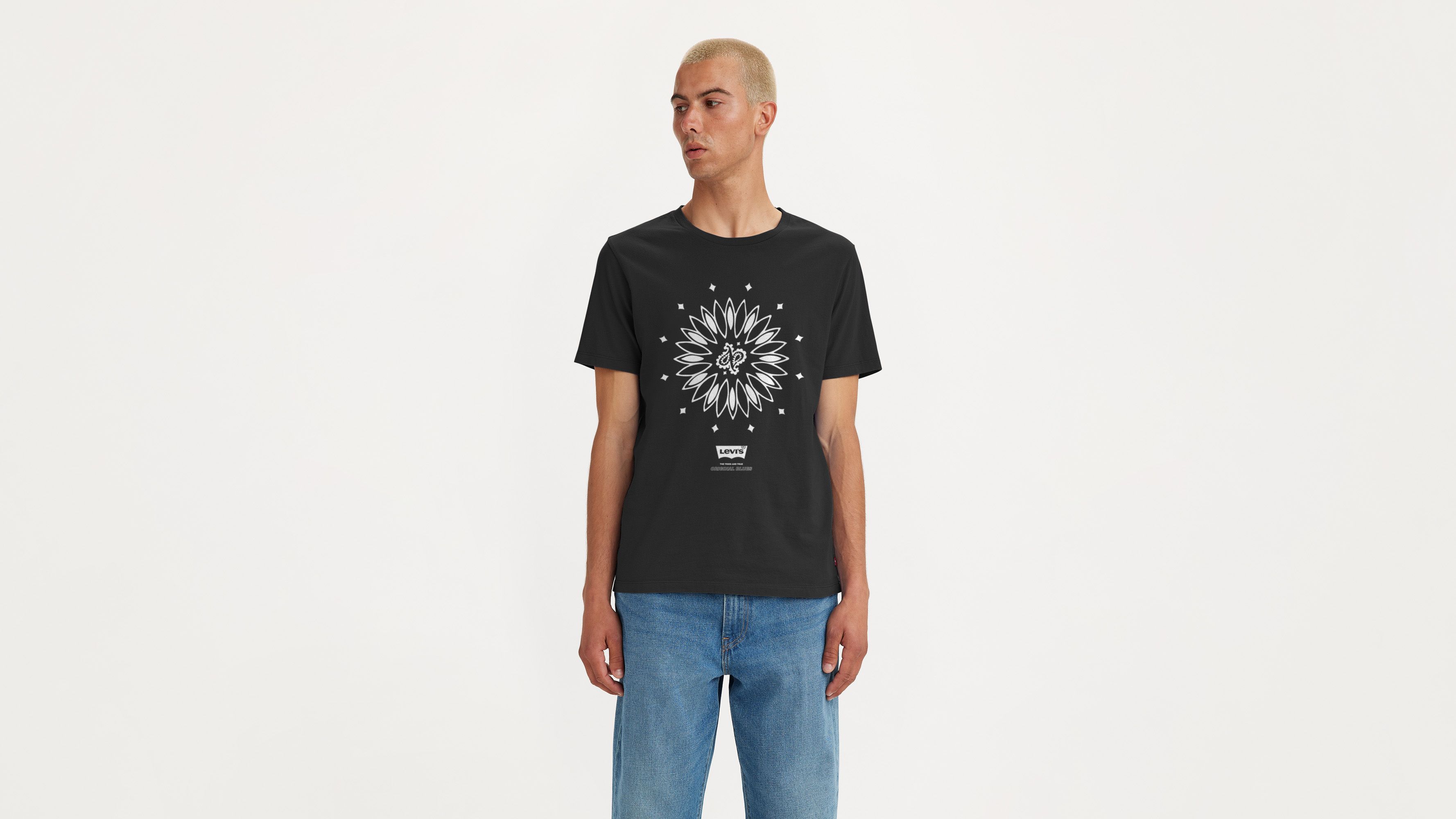 T-shirt Graphique À Col Rond - Noir | Levi's® FR