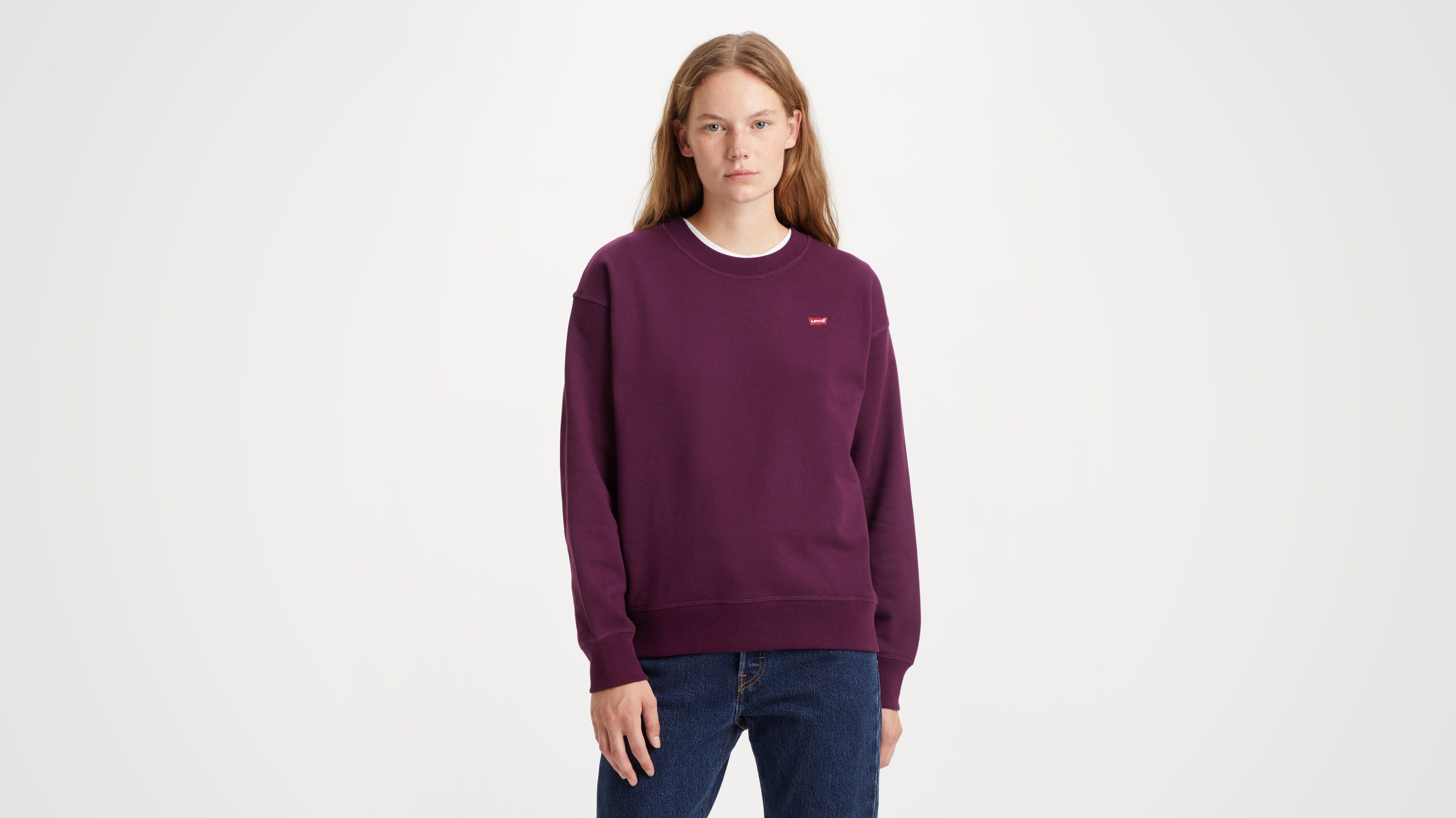 Standard Crewneck Sweatshirt - Blue | Levi's® RO