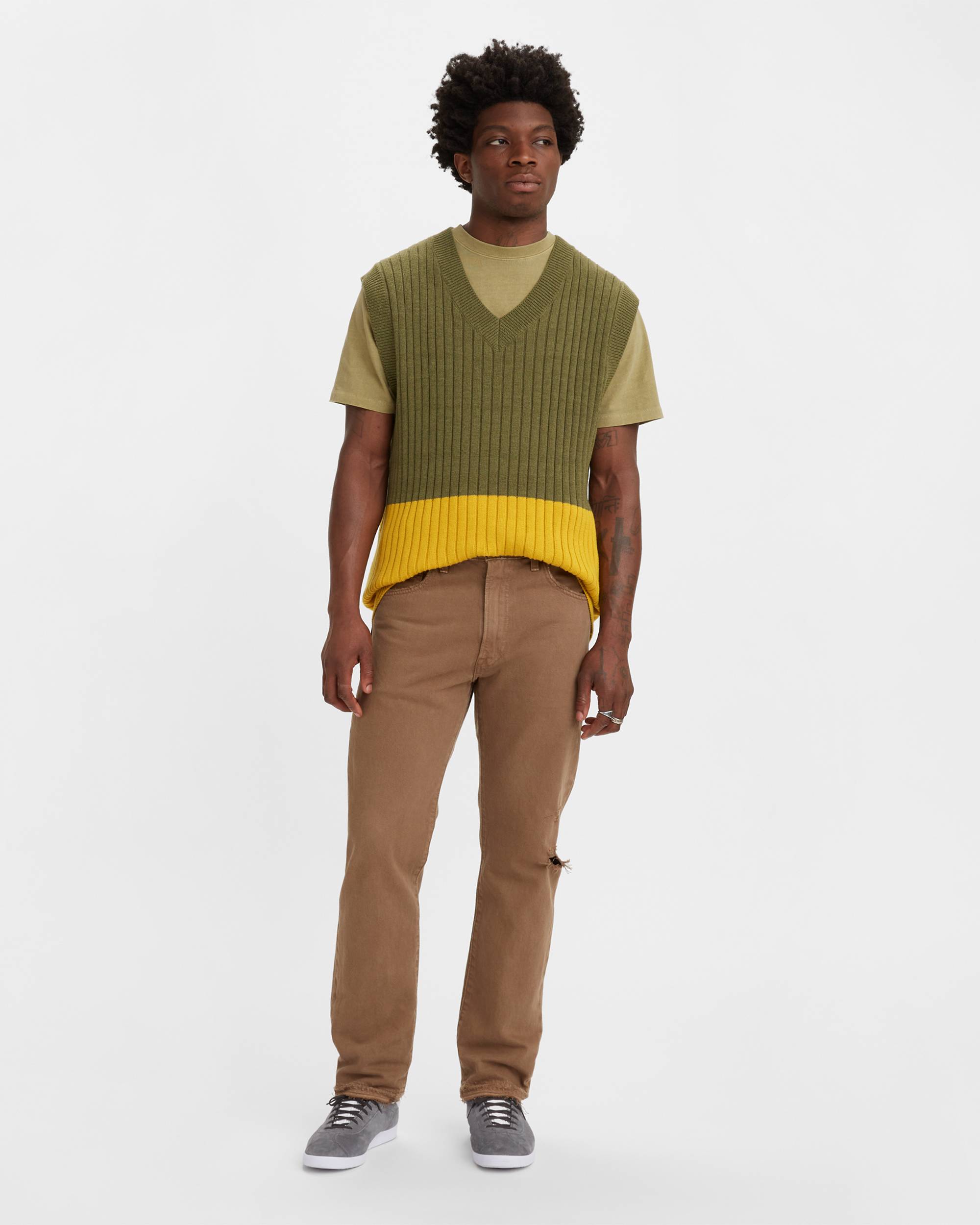 551™z Authentic Straight Fit Men's Jeans - Brown | Levi's® US 551™z Authentic Straight Fit Men's Jeans - Brown | Levi's® US