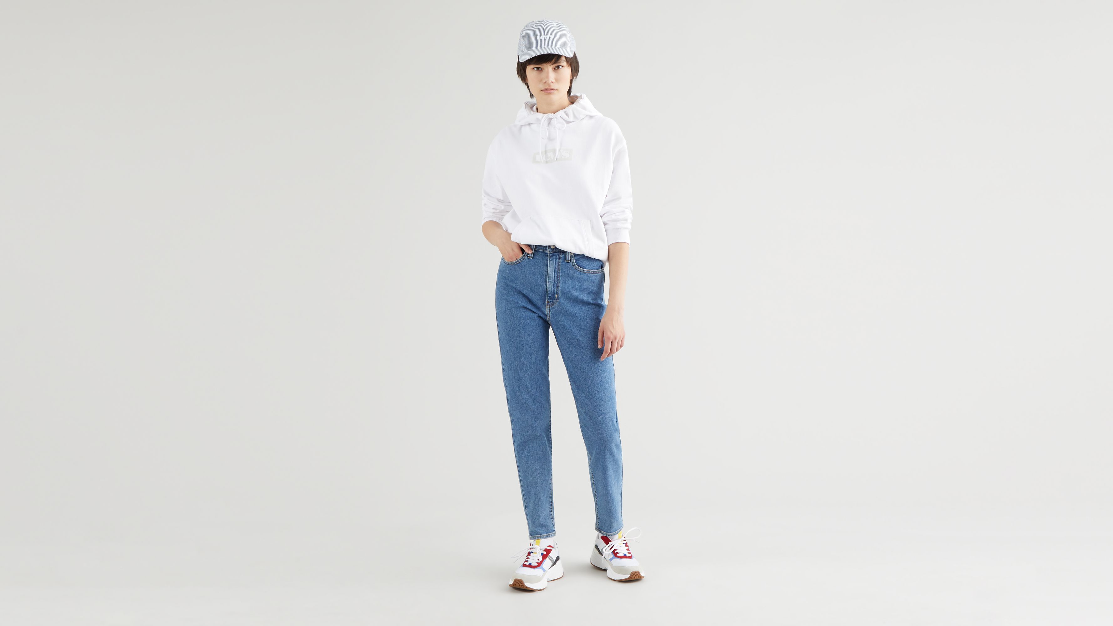 High-raise Mom Jeans - Blau | Levi's® DE