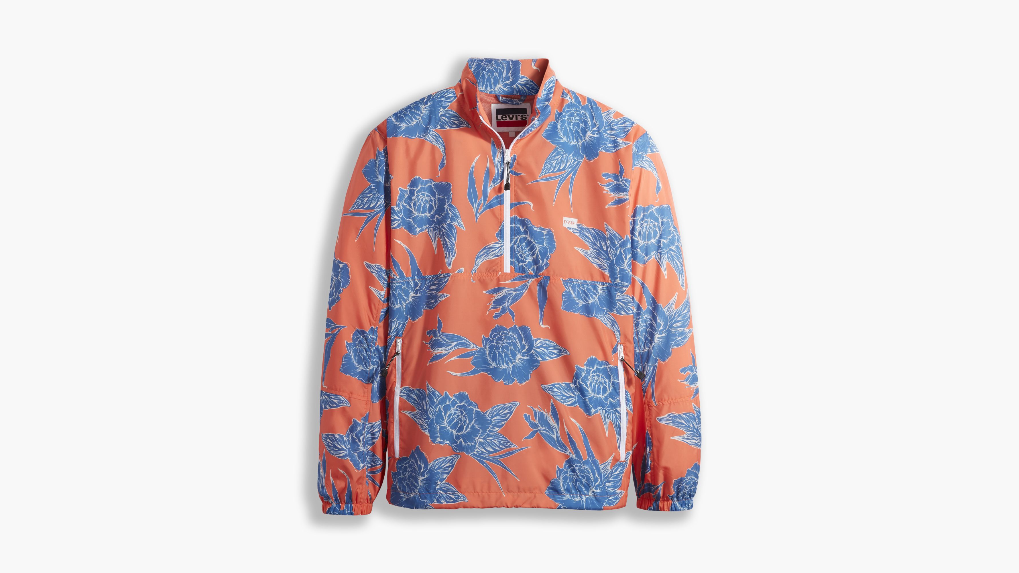 Larkin Sport Pullover Jacket - Orange | Levi's® CZ