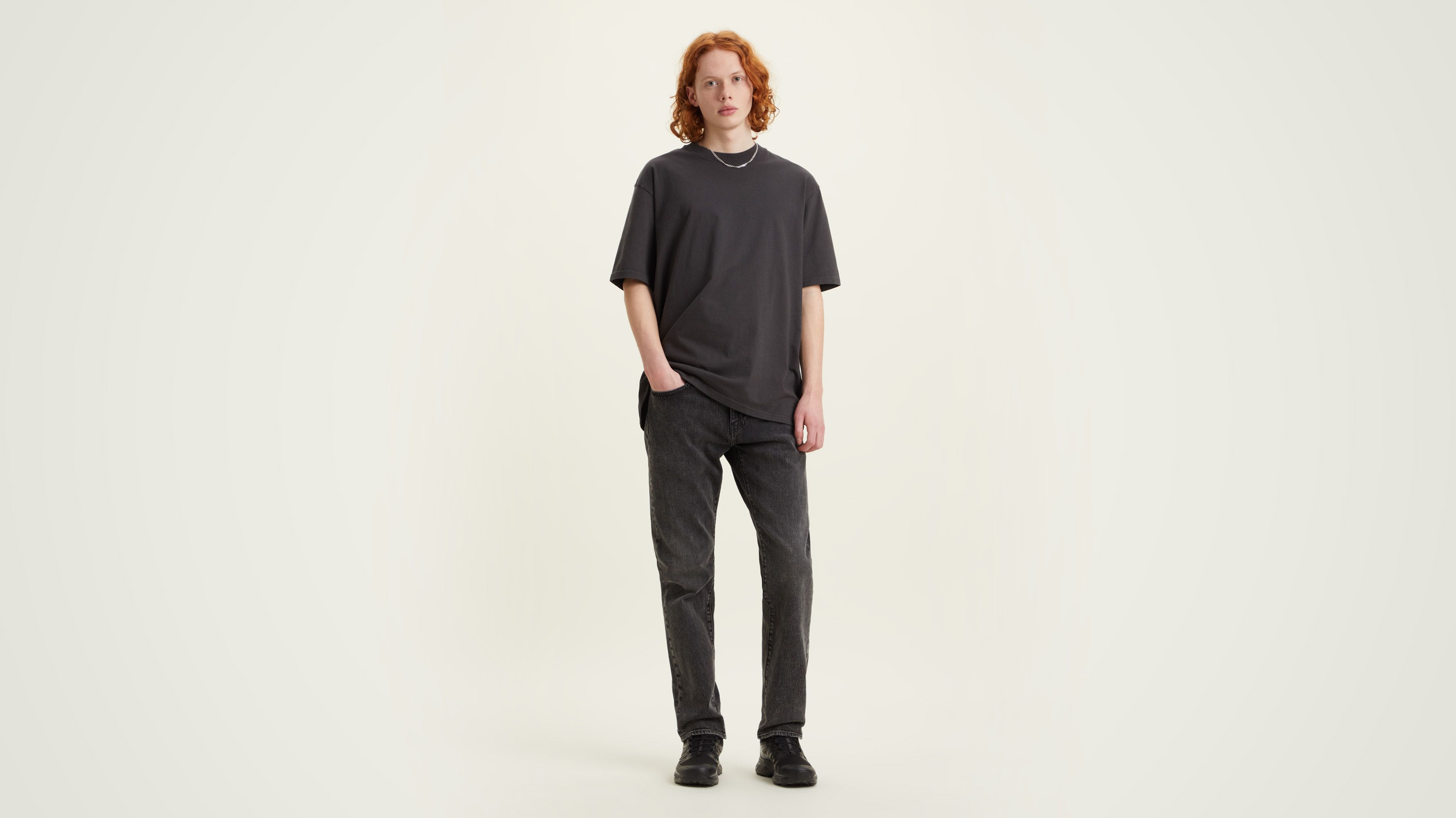 502™ Tapered Jeans - Black | Levi's® GB