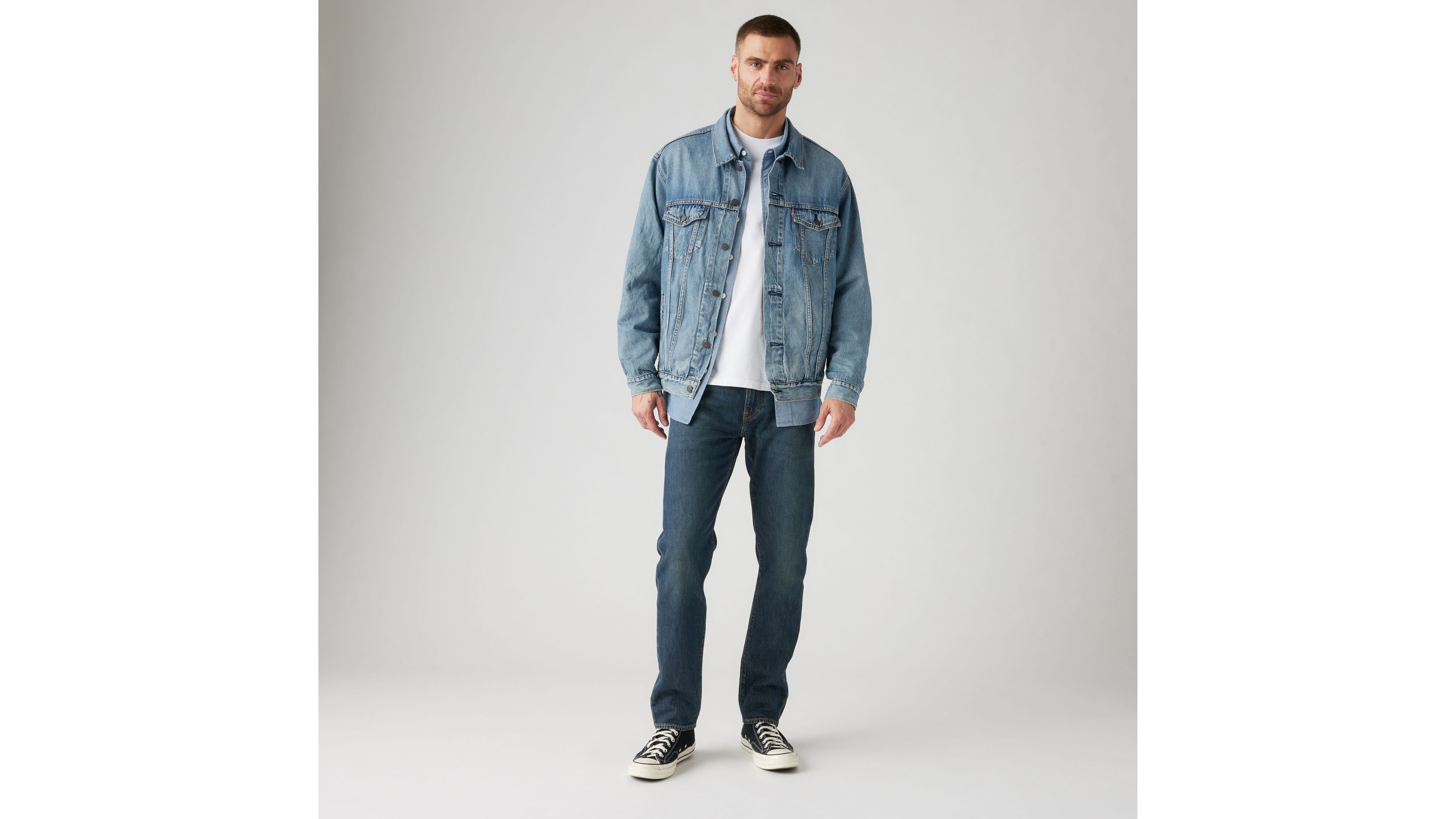 501® Slim Taper Fit Men's Jeans - Dark Wash | Levi's® US