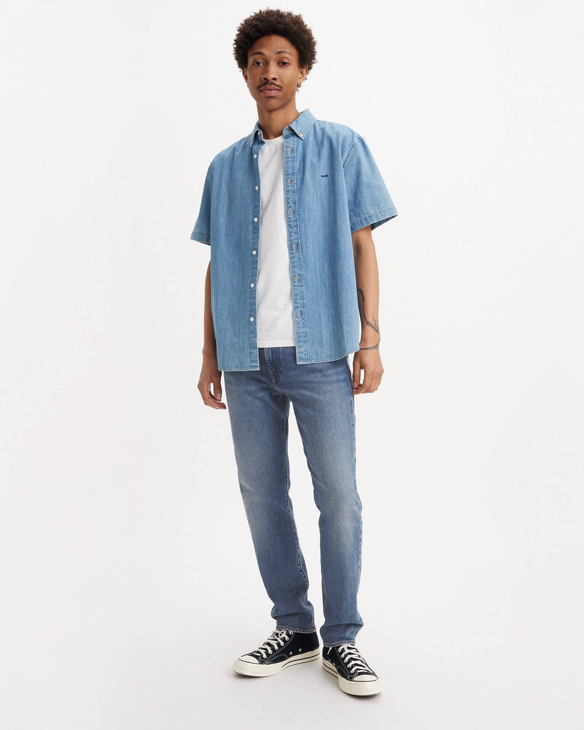 502™ Taper Fit Men's Jeans - Light Wash | Levi's® US 502™ Taper Fit Men's Jeans - Light Wash | Levi's® US